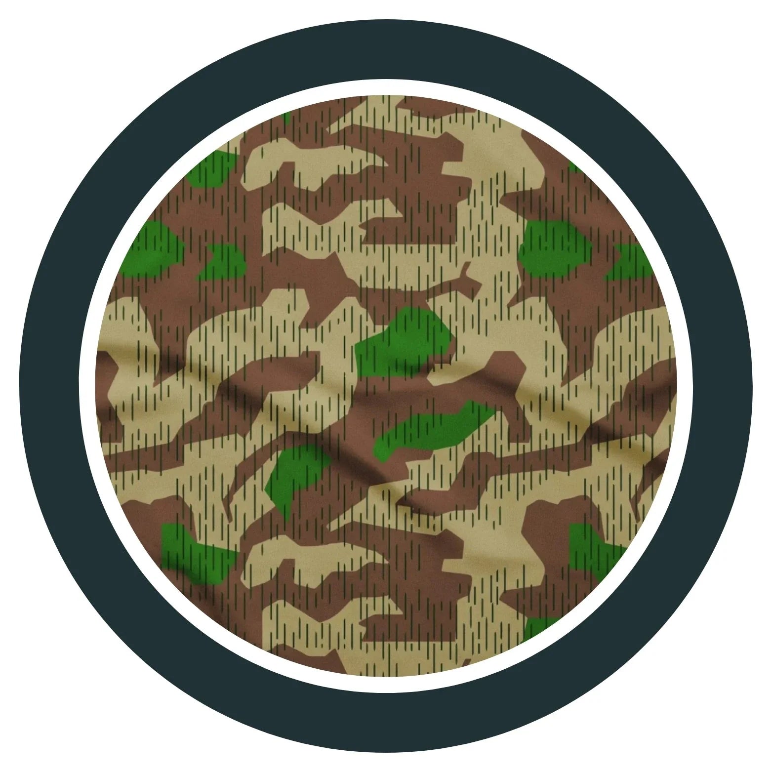 CAMO HQ German Splittermuster Buntfarbendruck 31 CAMO