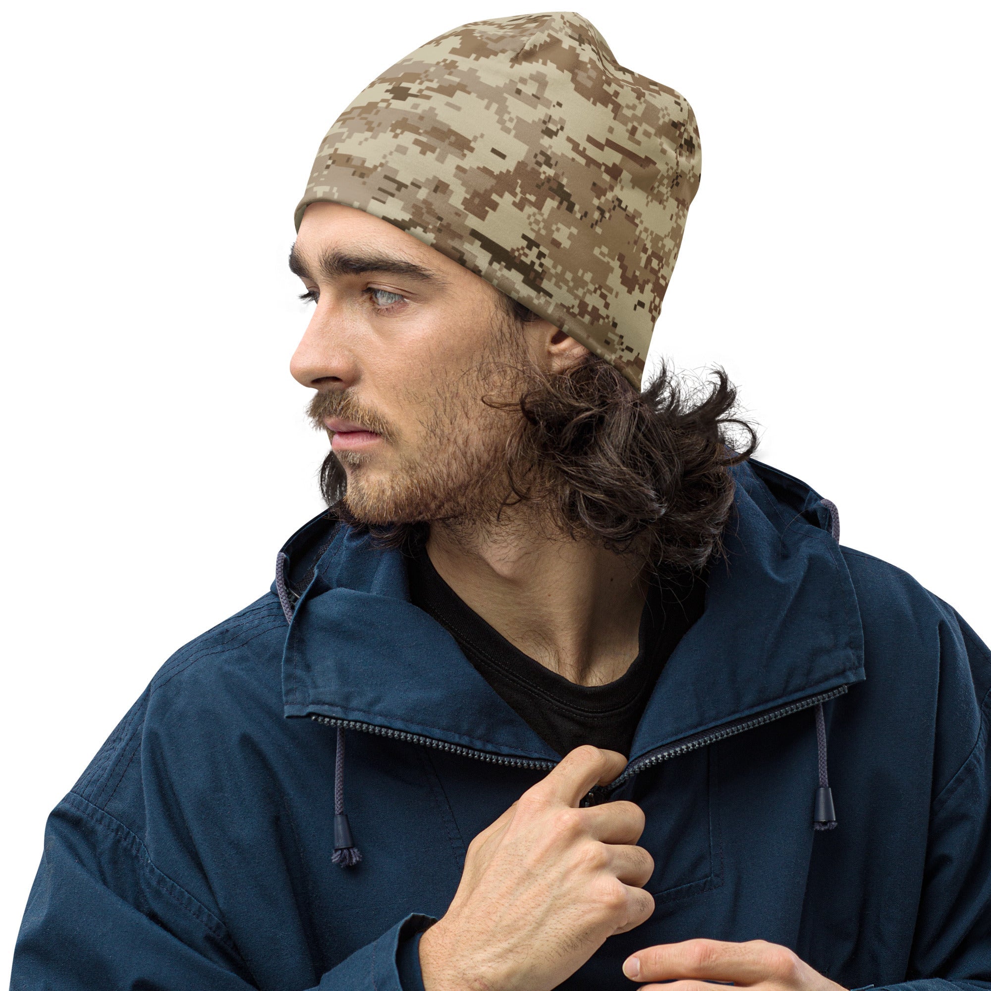 CAMO HQ - American Digital AOR-1 CAMO Beanie - Worldwide Shipping