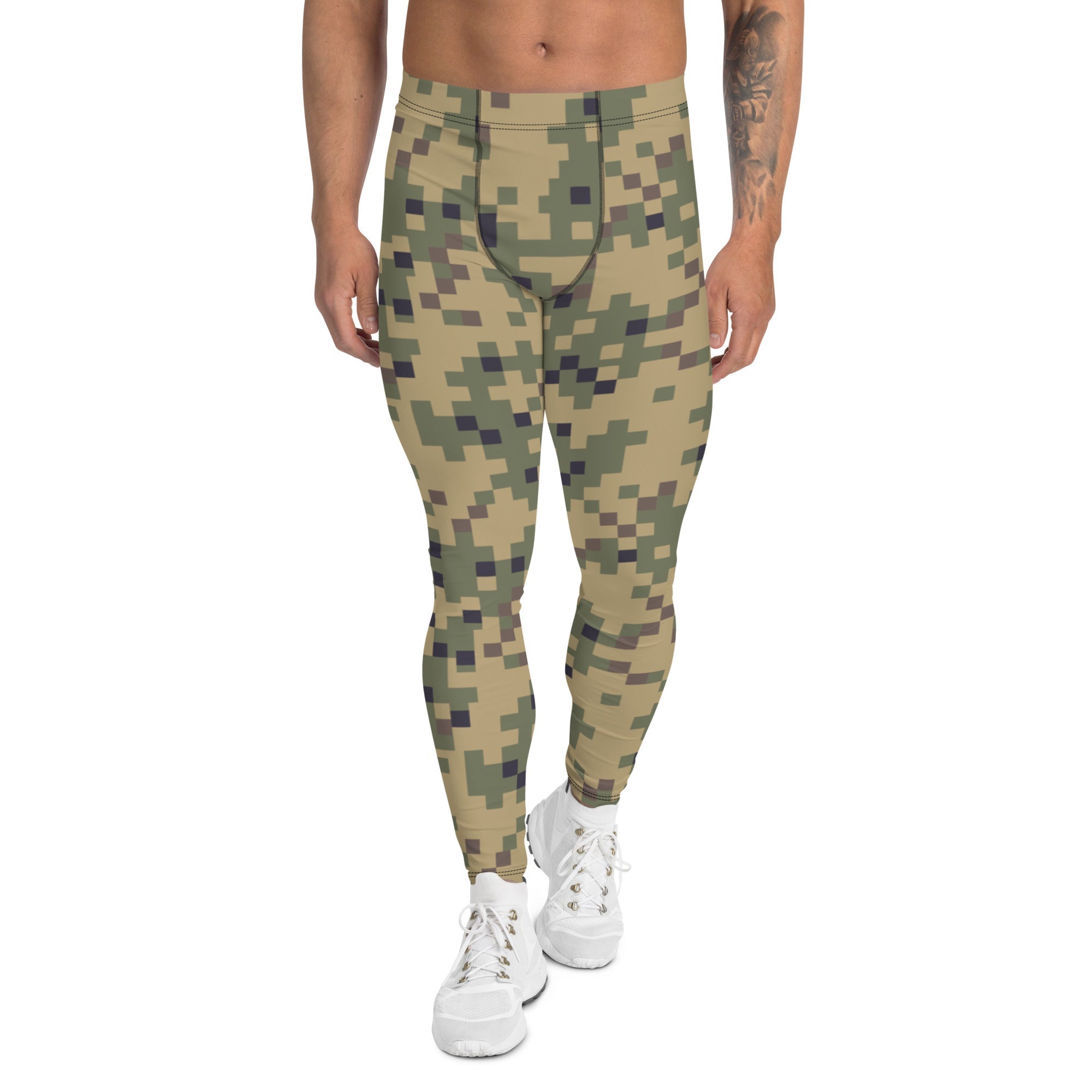 CAMO HQ - American Digital Dual-Tex CAMO Mens Leggings - Worldwide Shipping