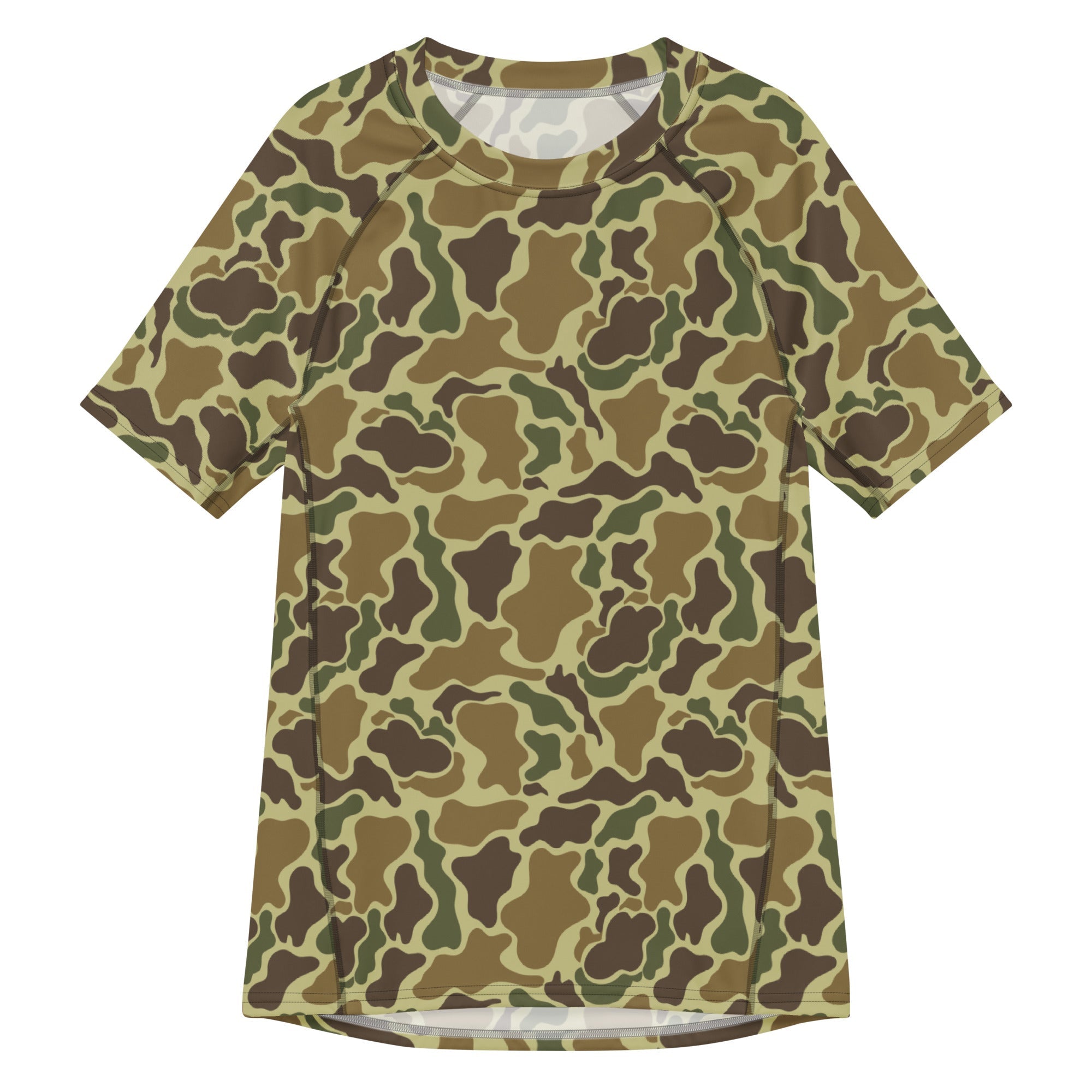 CAMO HQ - American Duck Hunter Advisor CAMO Mens Short-Sleeve Rash ...