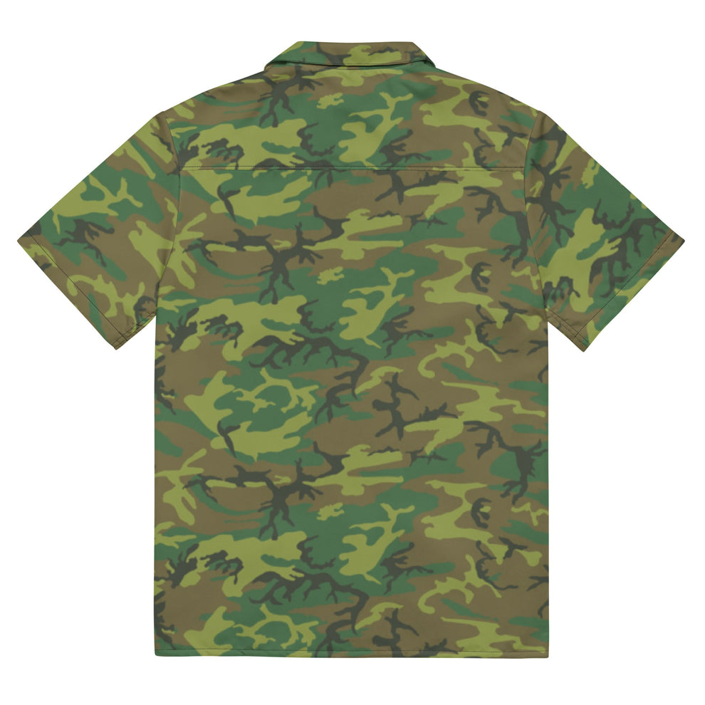 CAMO HQ - American ERDL Lowland CAMO Unisex Short-Sleeve Button Shirt ...