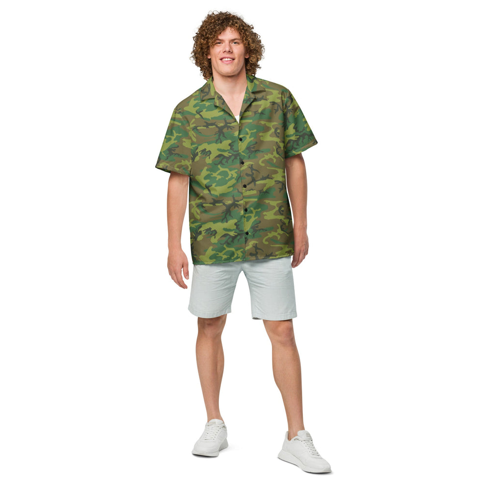 CAMO HQ - American ERDL Lowland CAMO Unisex Short-Sleeve Button Shirt ...