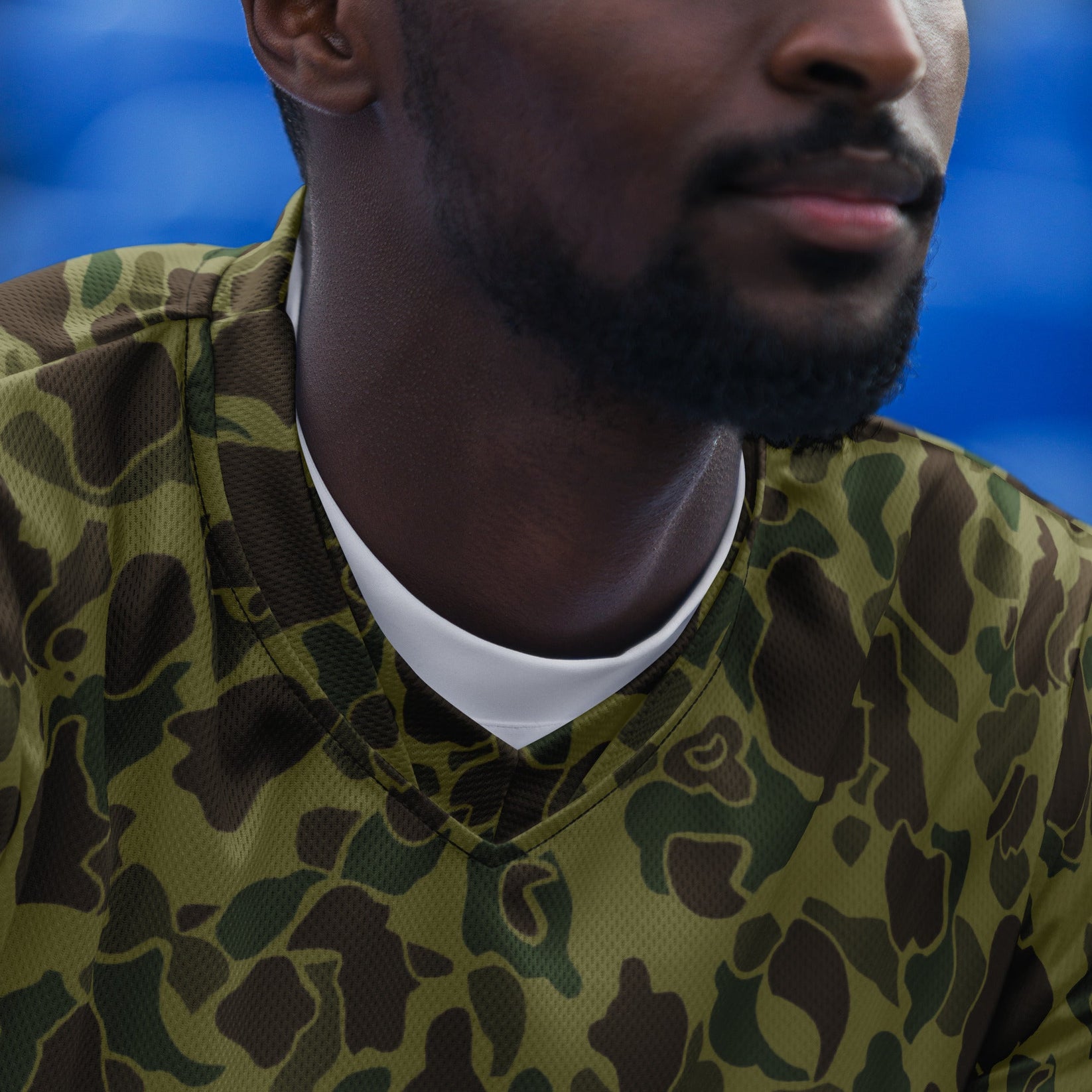 CAMO HQ - American Frog Skin Jungle CAMO Unisex Sports Jersey ...