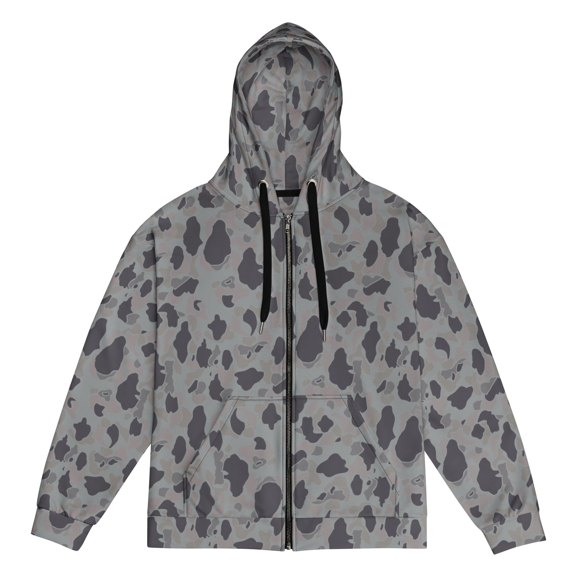 CAMO HQ - American Frog Skin Snow Shadow CAMO Unisex Zip Hoodie ...