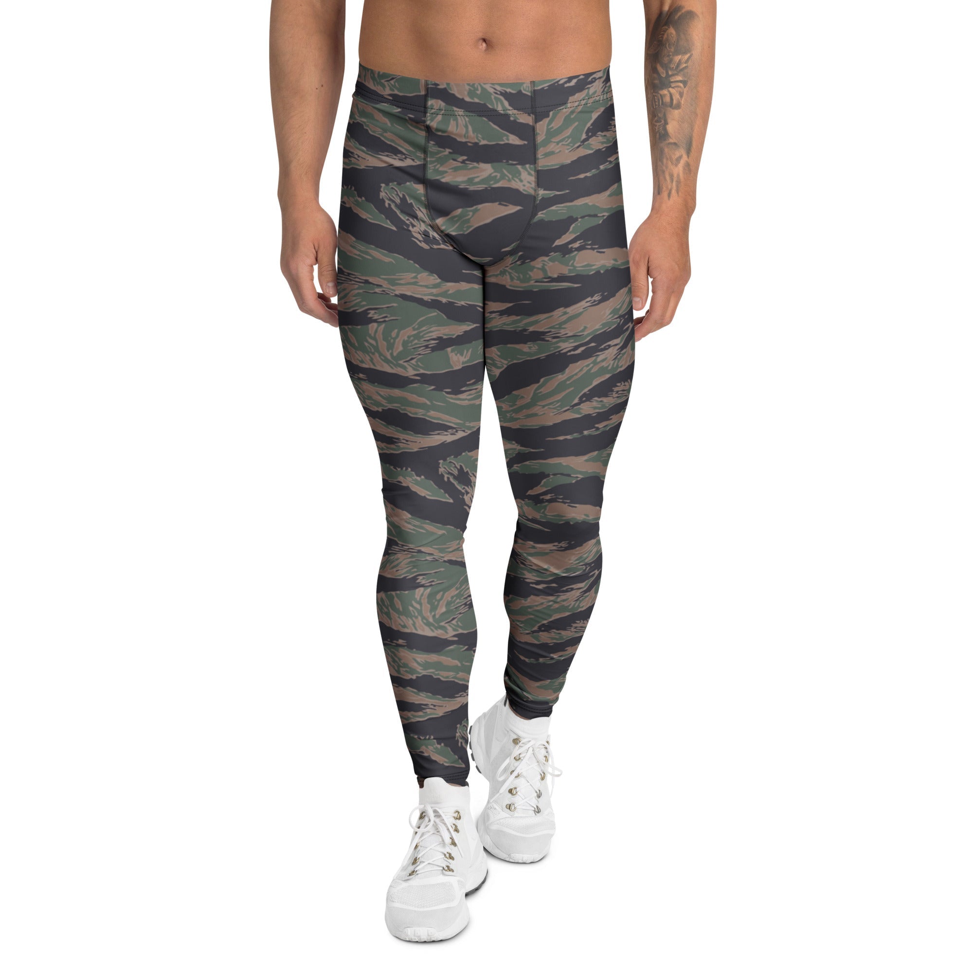 CAMO HQ - American Tiger Stripe MARPAT Woodland CAMO Mens Leggings ...