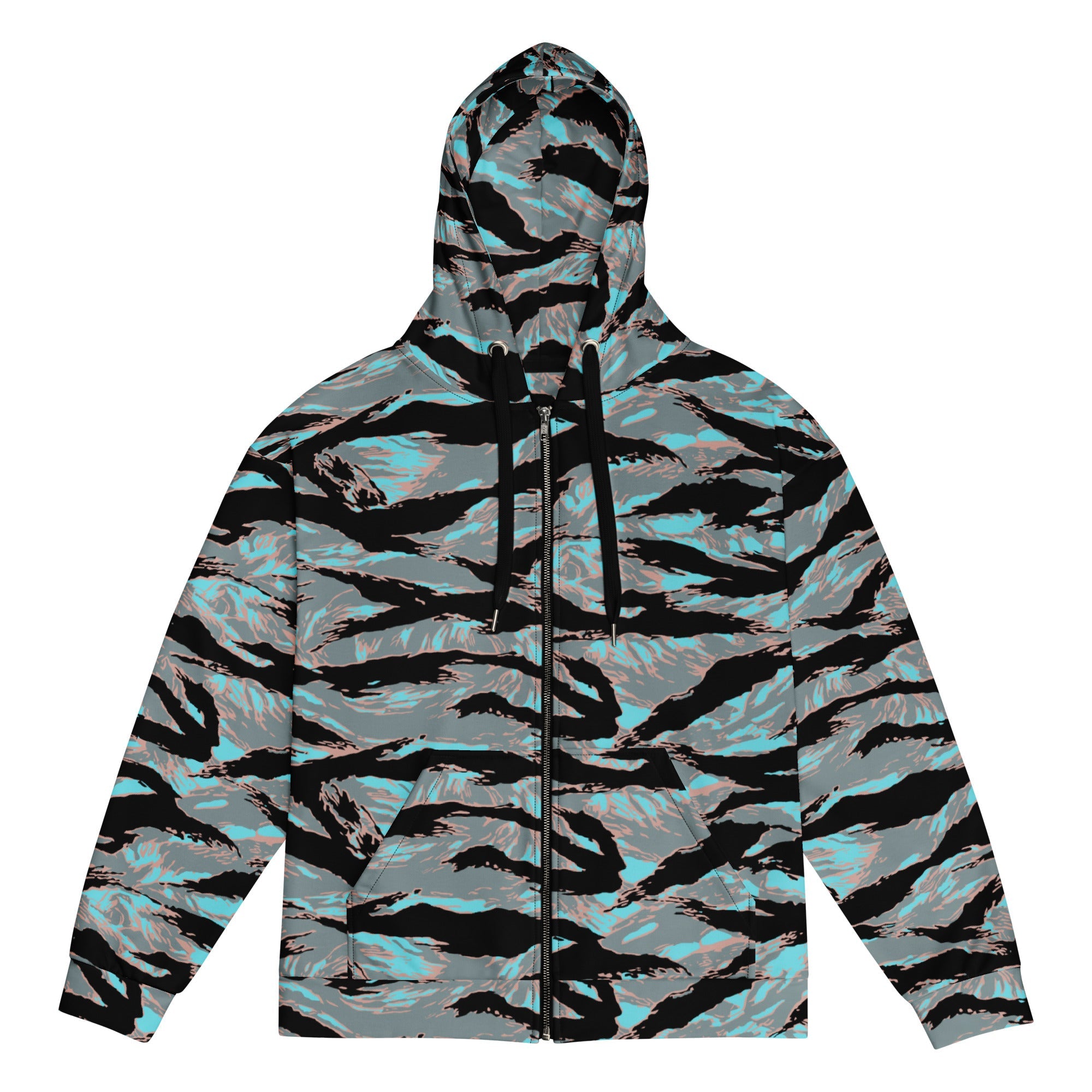 CAMO HQ - American Tiger Stripe Miami Urban CAMO Unisex Zip Hoodie ...