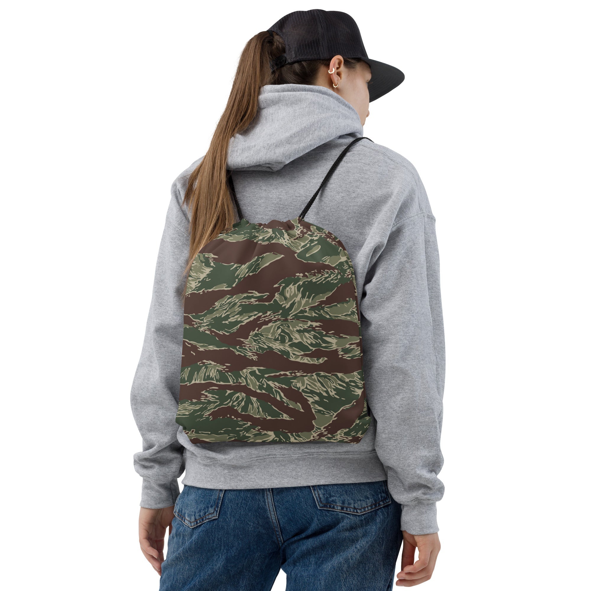 CAMO HQ - American Tiger Stripe Ridgeback CAMO Drawstring Bag ...