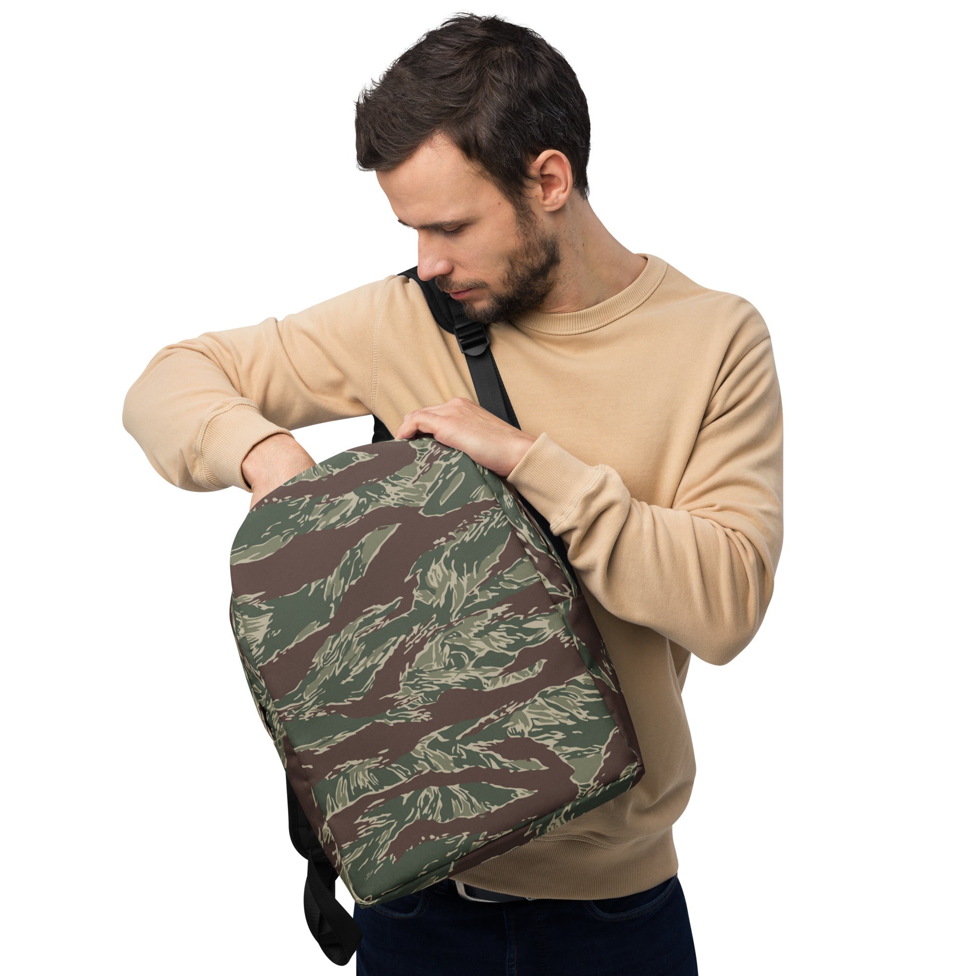 CAMO HQ - American Tiger Stripe Ridgeback CAMO Minimalist Backpack ...