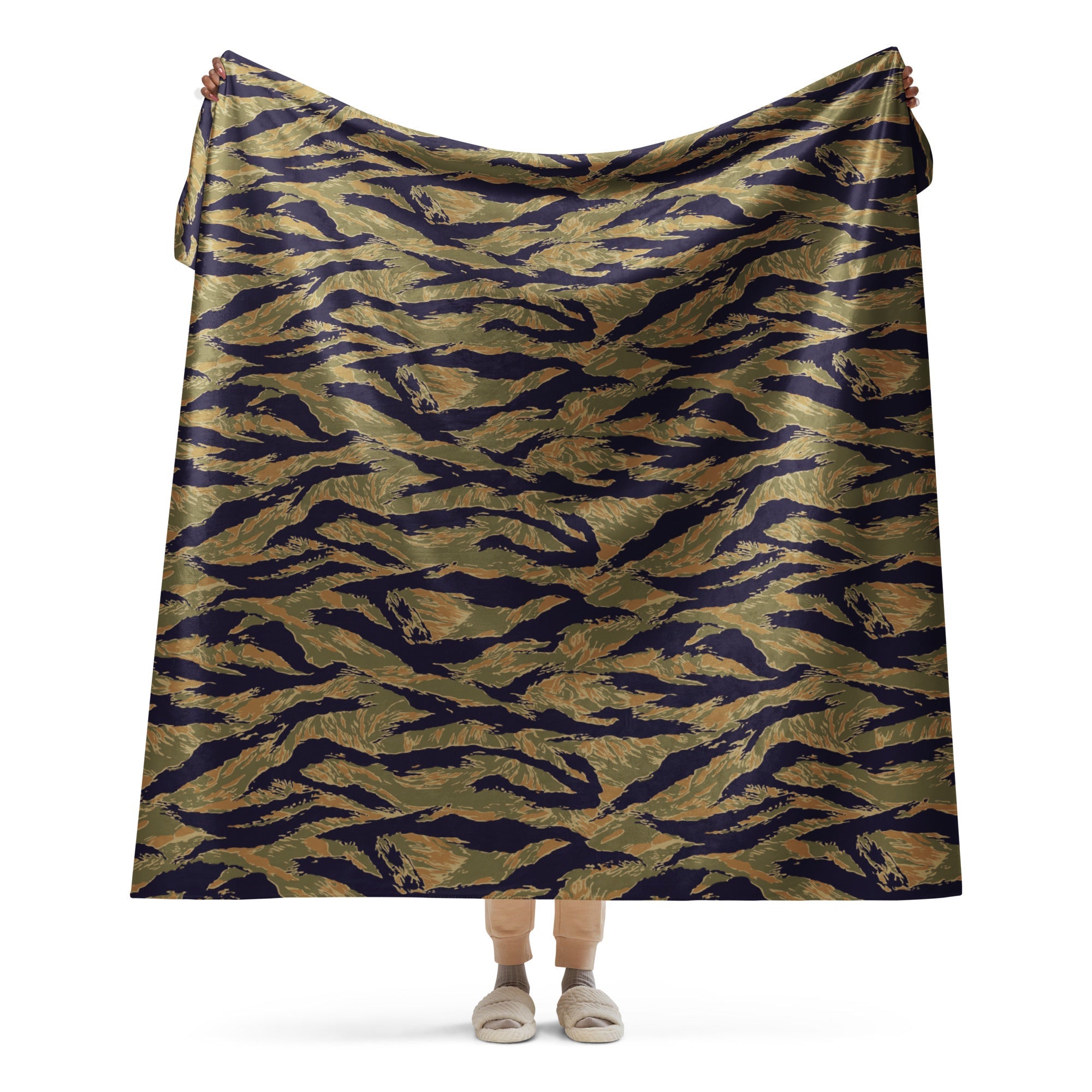 CAMO HQ - American Tiger Stripe Special Forces Advisor Gold CAMO Sherpa ...