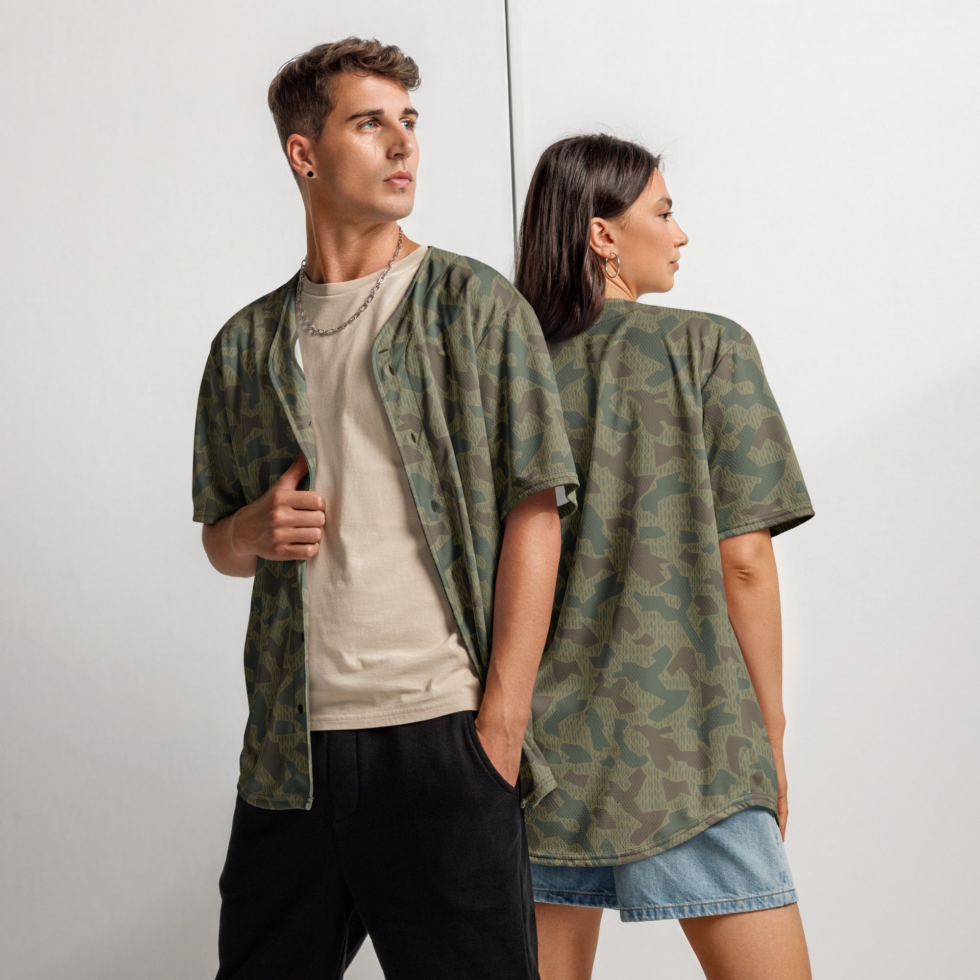CAMO HQ - Bulgarian 1979 Splinter Airborne CAMO baseball jersey ...