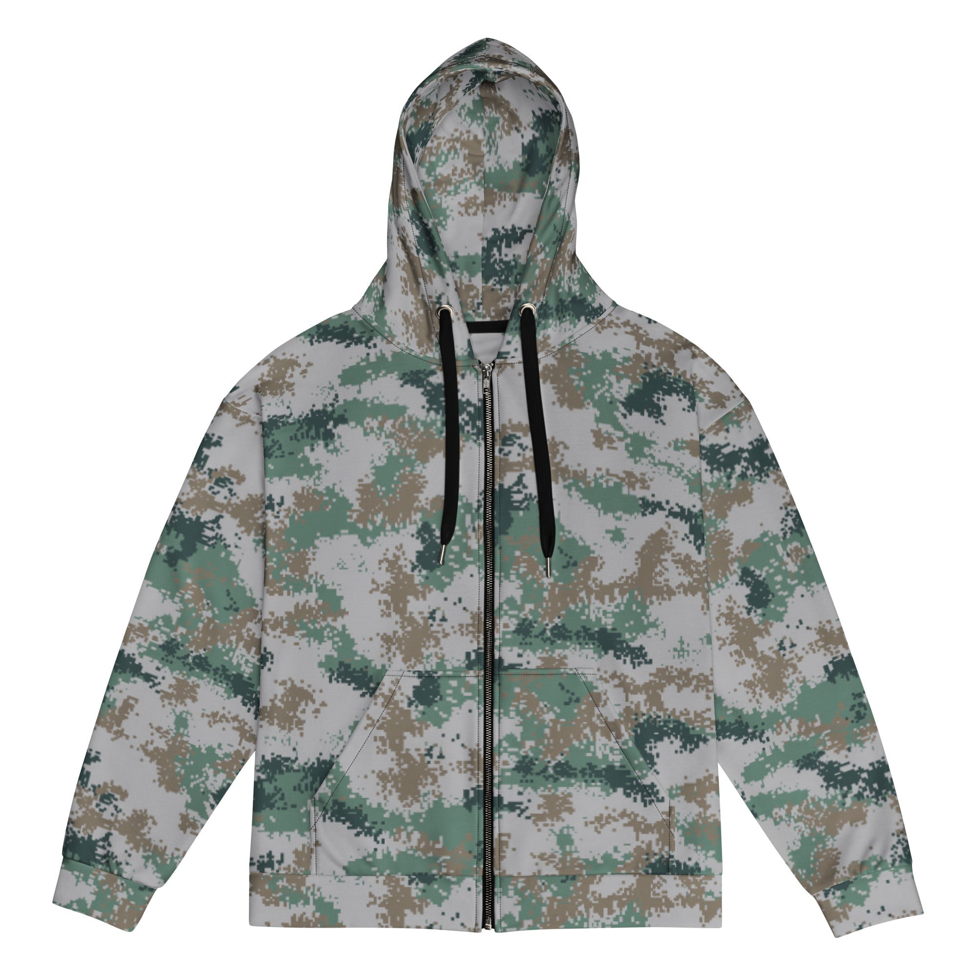 CAMO HQ - Chinese Digital Type 07 Universal CAMO Unisex Zip Hoodie ...