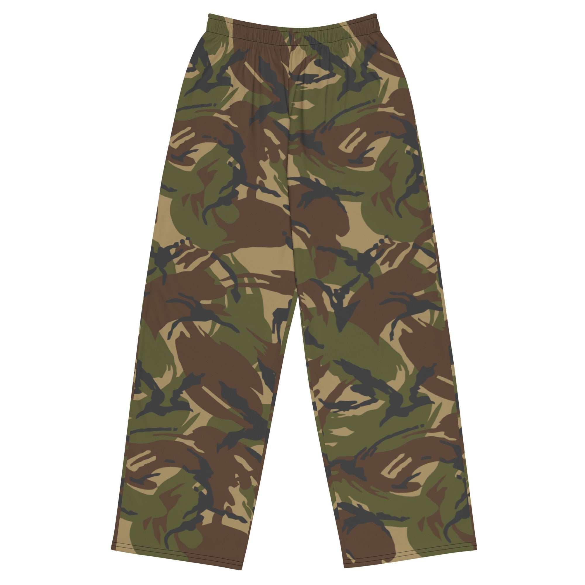 CAMO HQ - Dutch DPM CAMO Unisex Wide-Leg Leisure Pants - Worldwide Shipping