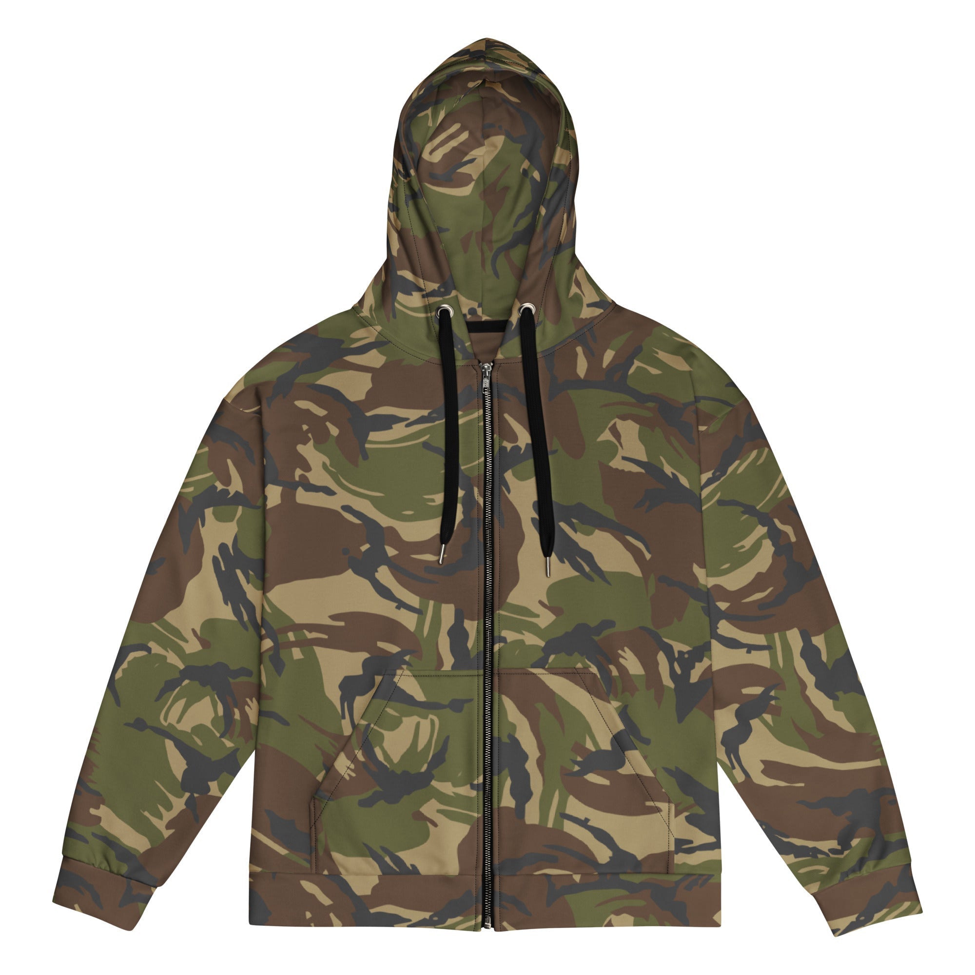 CAMO HQ - Dutch DPM CAMO Unisex Zip Hoodie - Worldwide Shipping