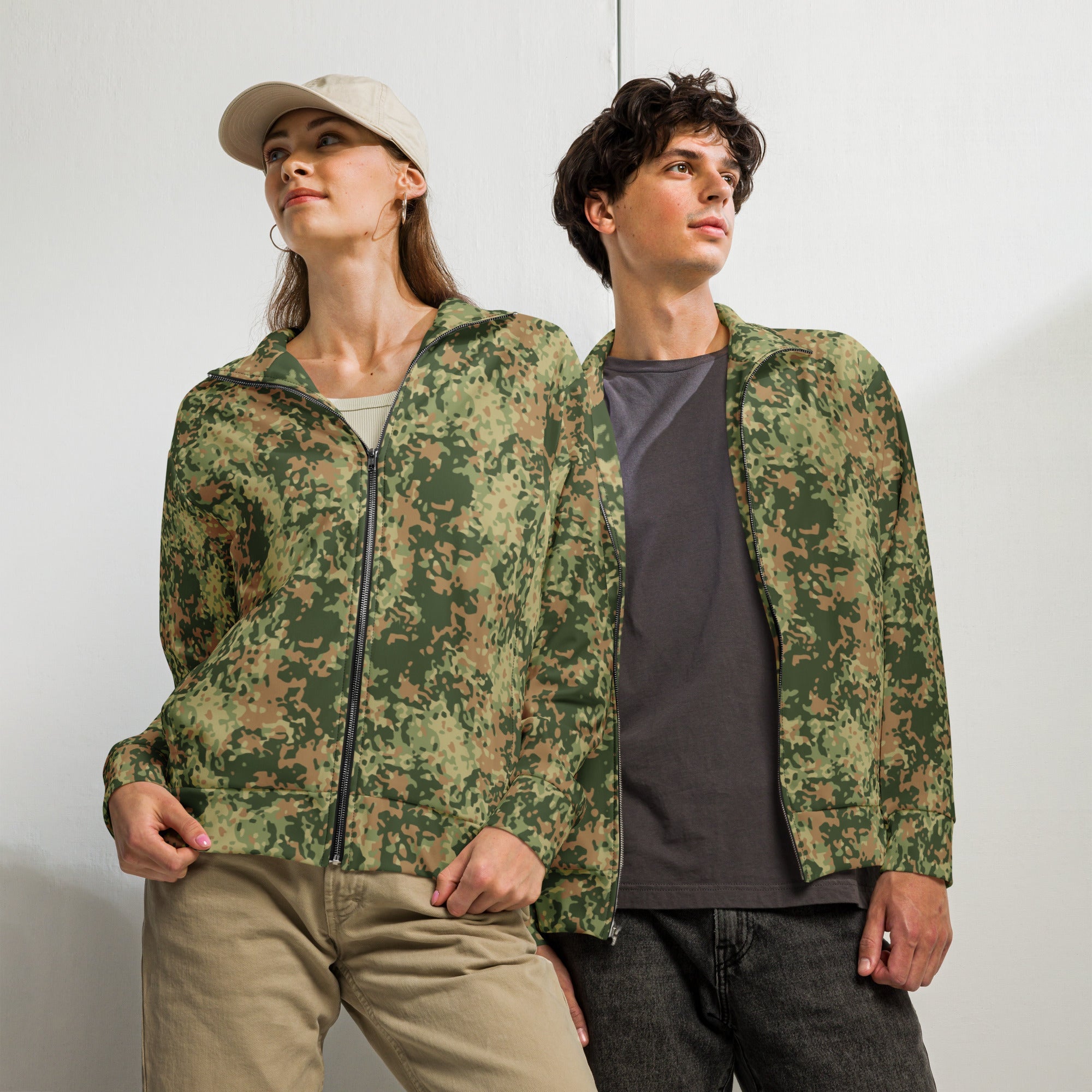 CAMO HQ - Dutch Fractal Multitone CAMO Unisex track jacket - Worldwide ...