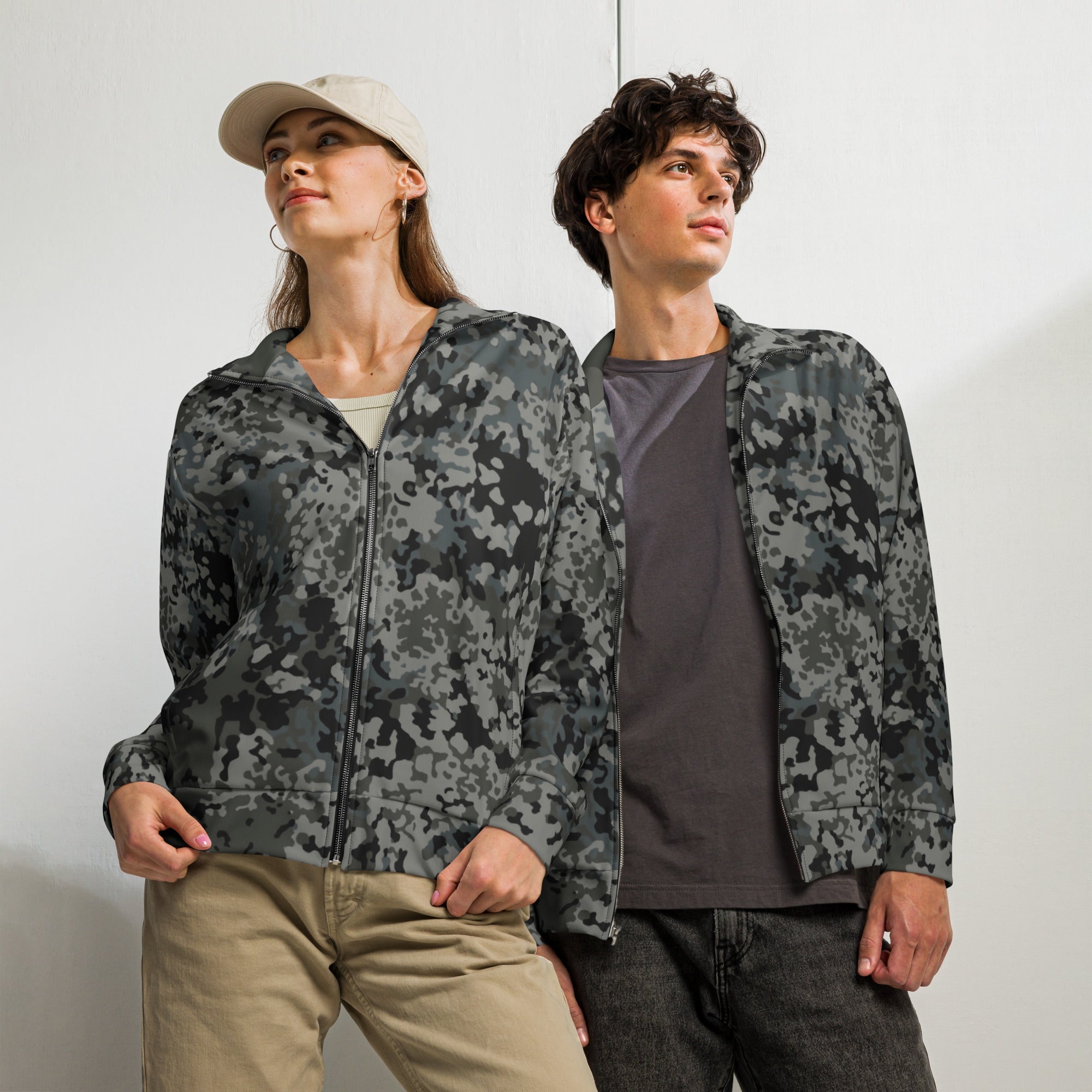 CAMO HQ - German Flecktarn Urban CAMO Unisex track jacket - Worldwide ...