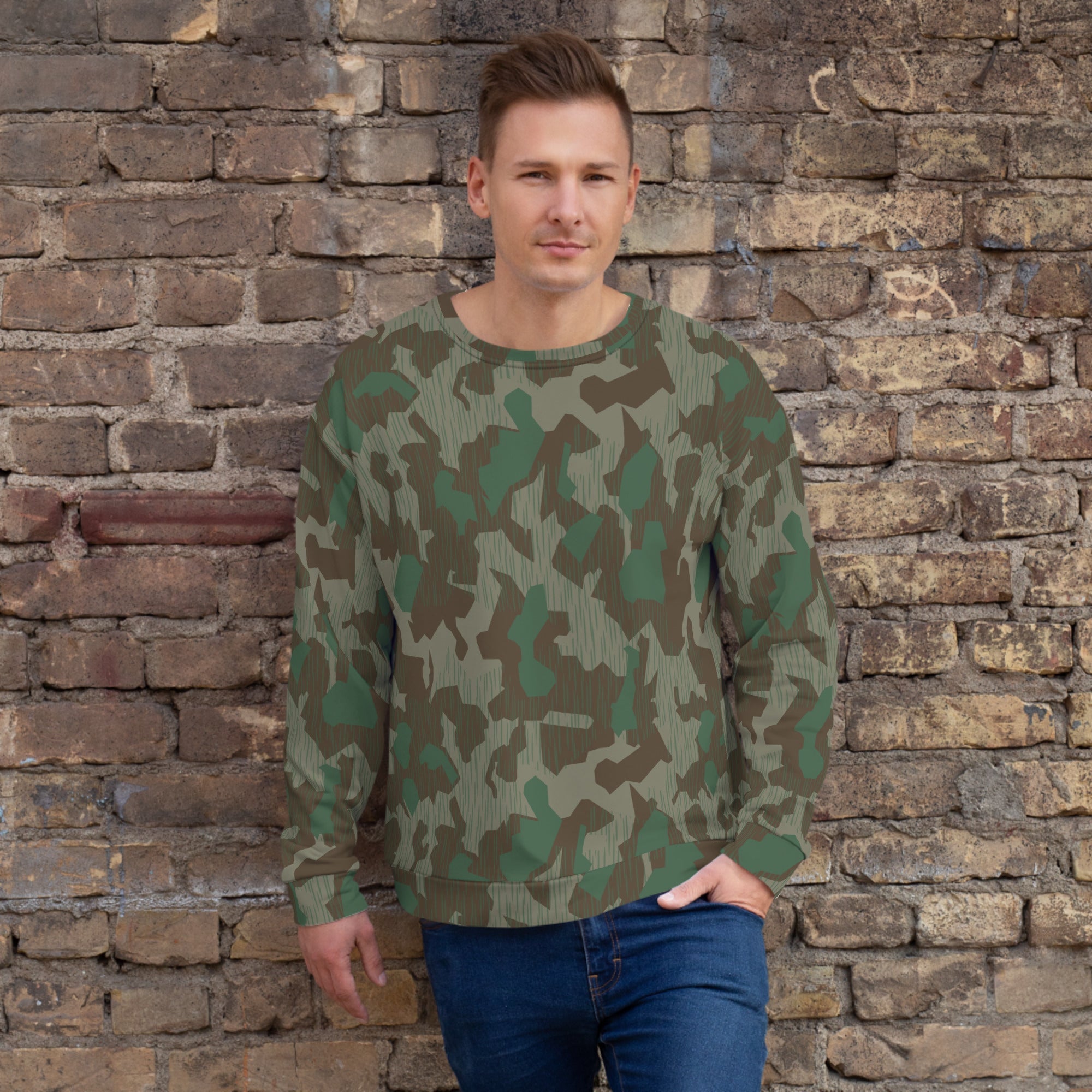 CAMO HQ - German Splittermuster 41 Luftwaffen CAMO Unisex Sweatshirt ...