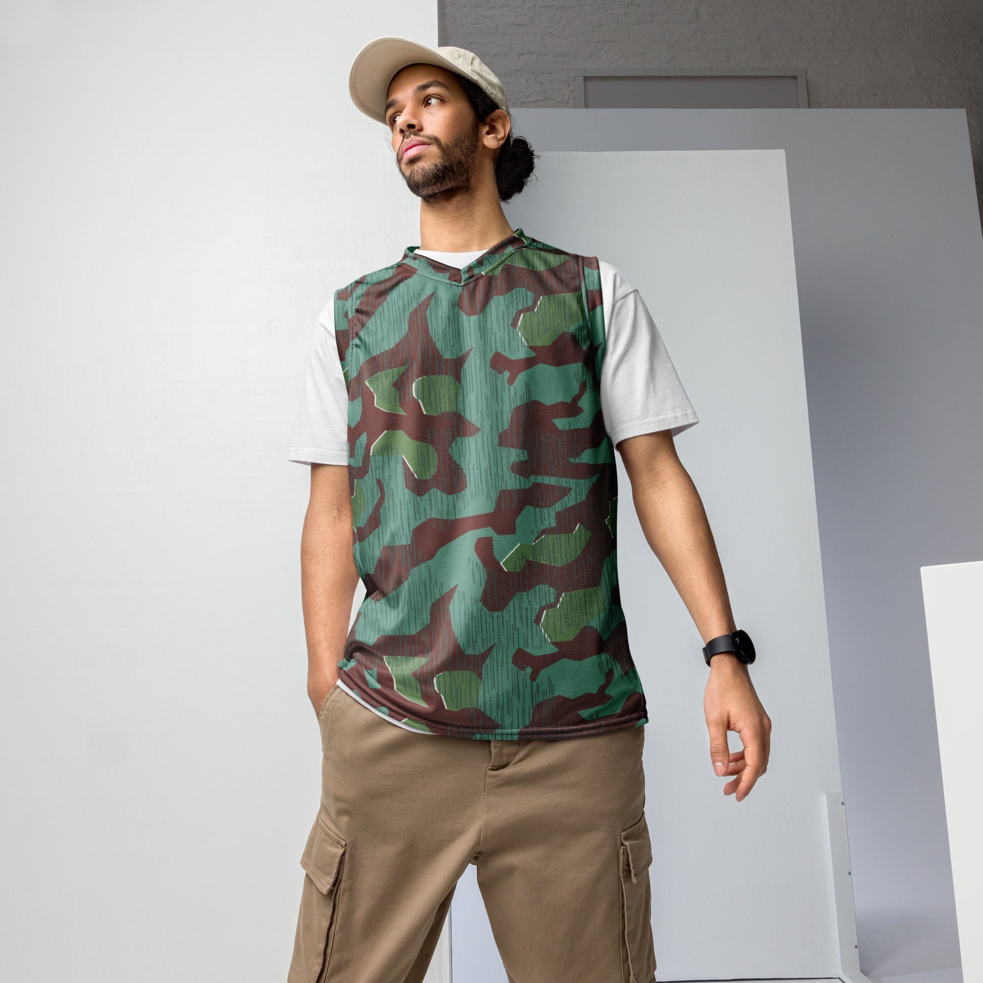 CAMO HQ German Splittermuster Wehrmacht 31 Gebirgsjäger CAMO unisex ...