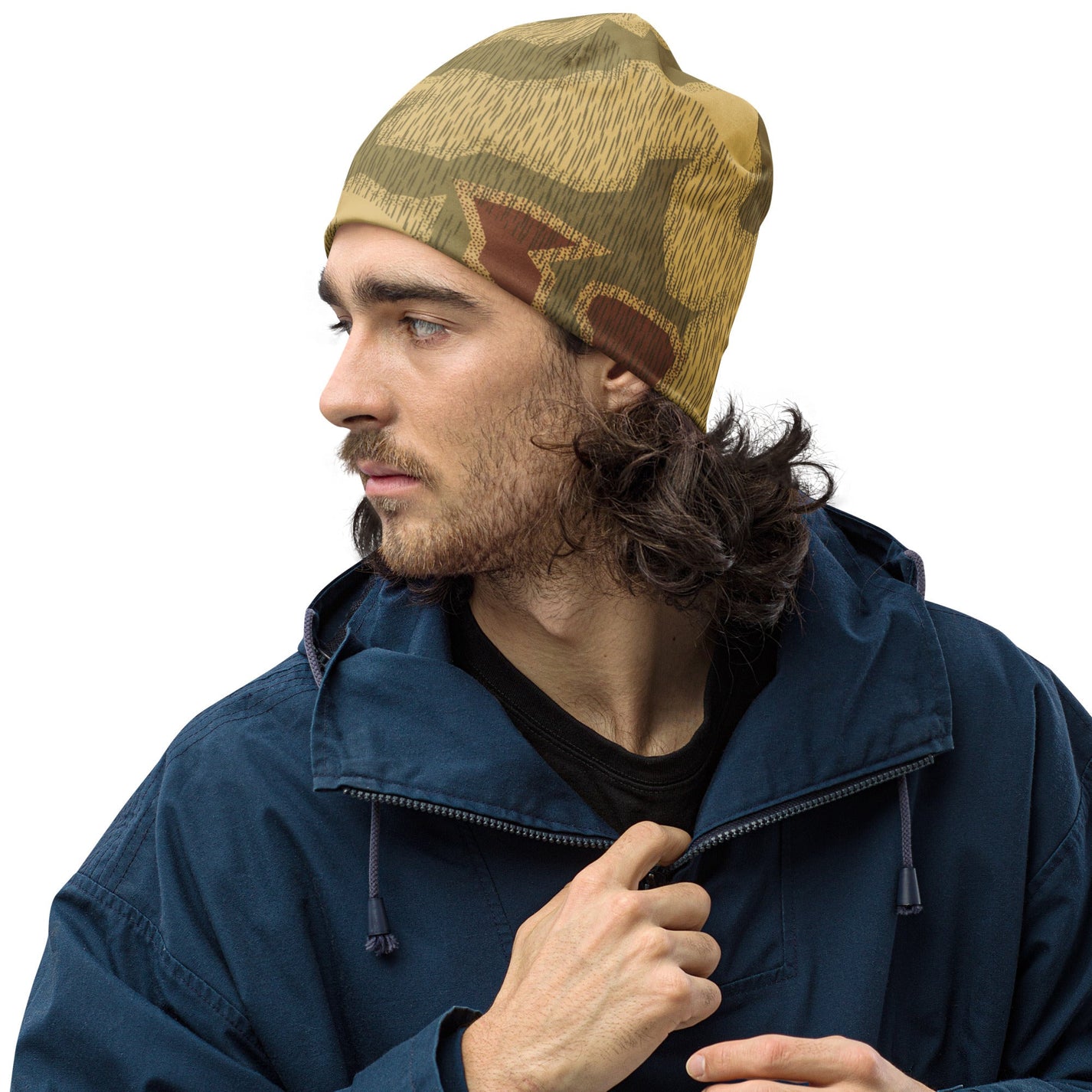 CAMO HQ - German Sumpfmuster 44 CAMO Beanie - Worldwide Shipping