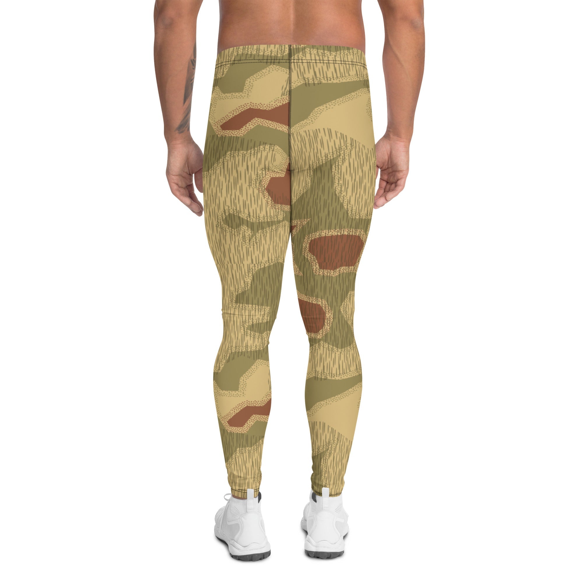CAMO HQ - German Sumpfmuster 44 CAMO Mens Leggings - Worldwide Shipping