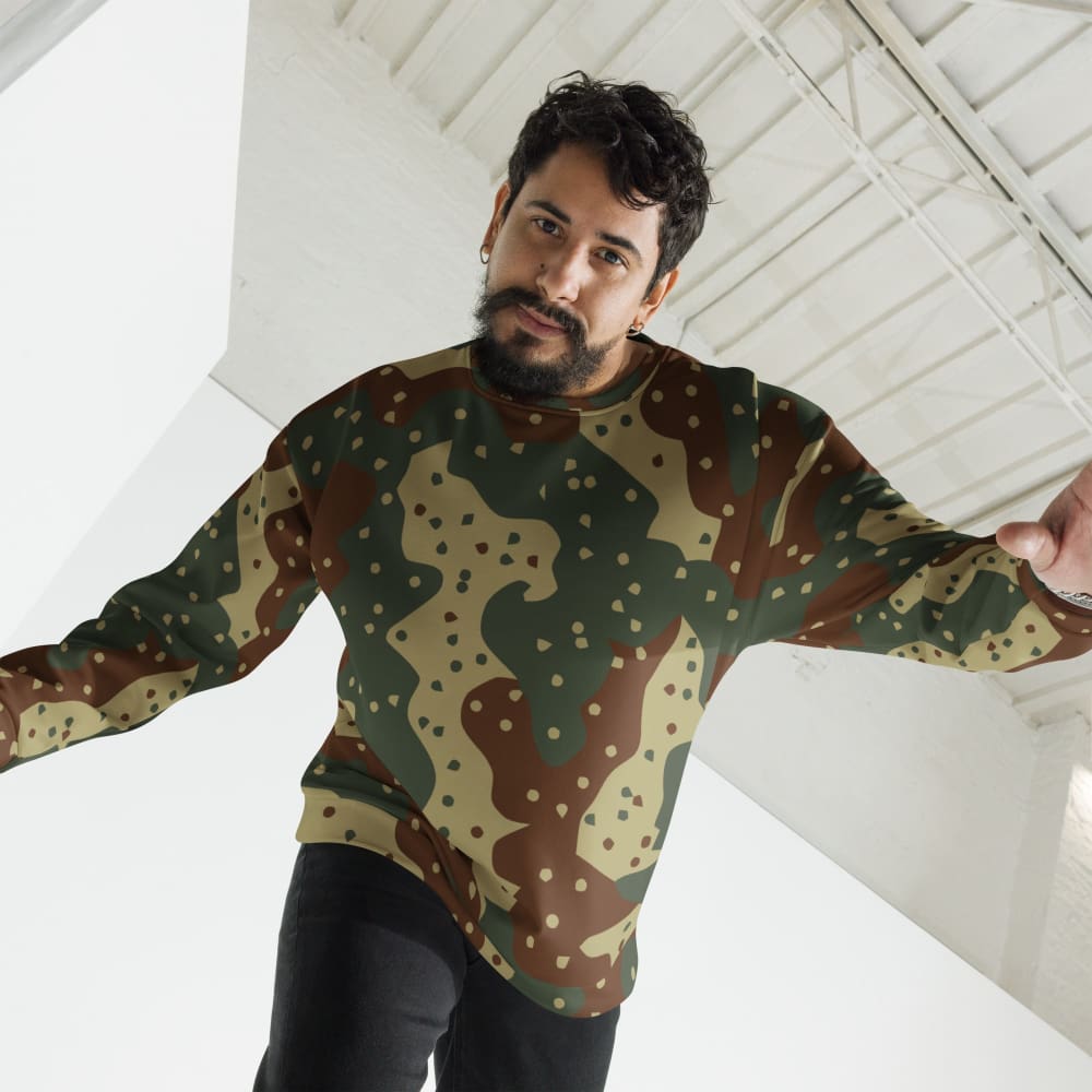 CAMO HQ - German WW2 Ambush Daimler-Benz Tank CAMO Unisex Sweatshirt