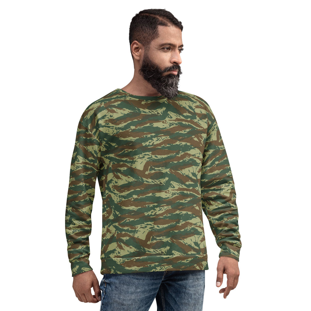 CAMO HQ - Greek Lizard CAMO Unisex Sweatshirt - Worldwide Shipping