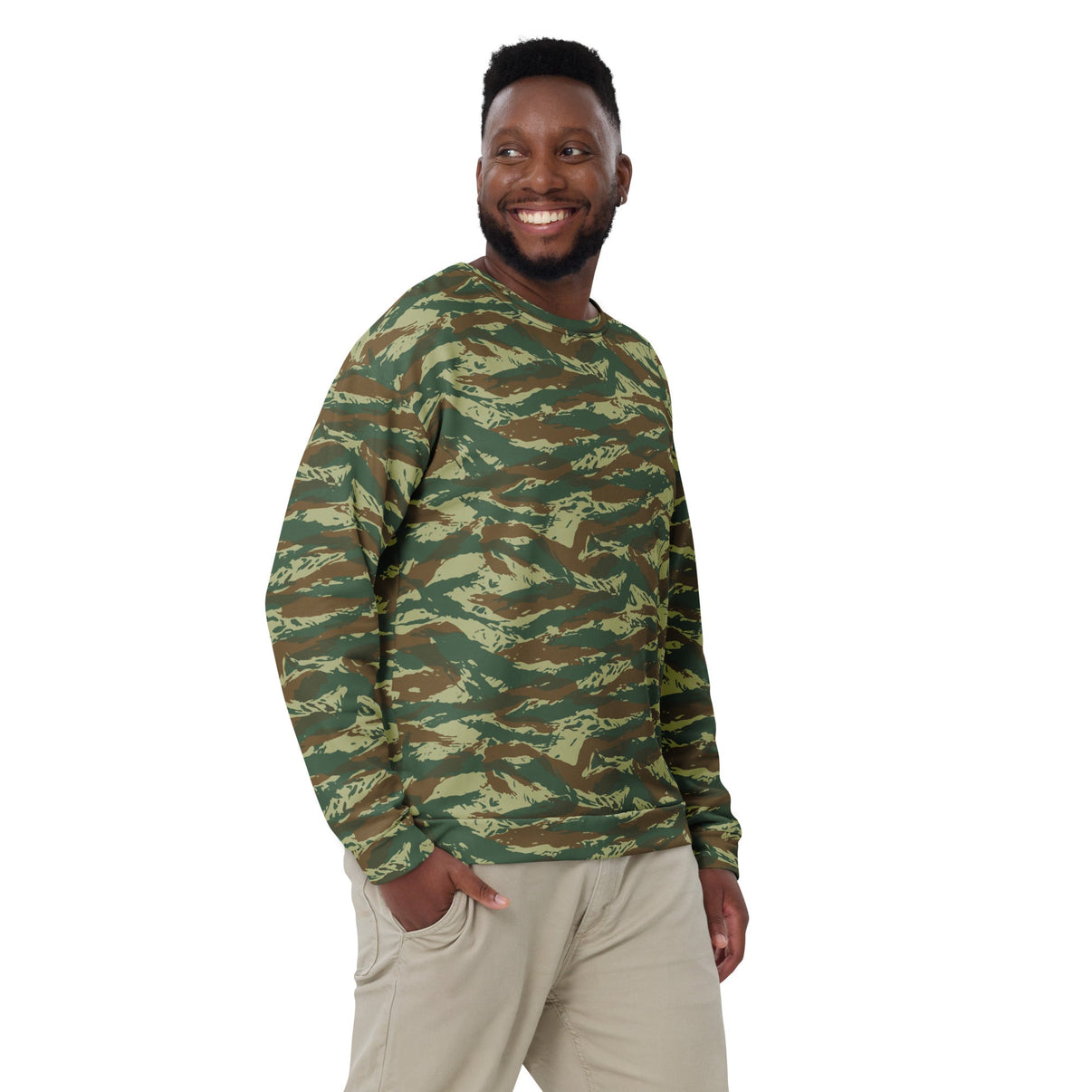 CAMO HQ - Greek Lizard CAMO Unisex Sweatshirt - Worldwide Shipping