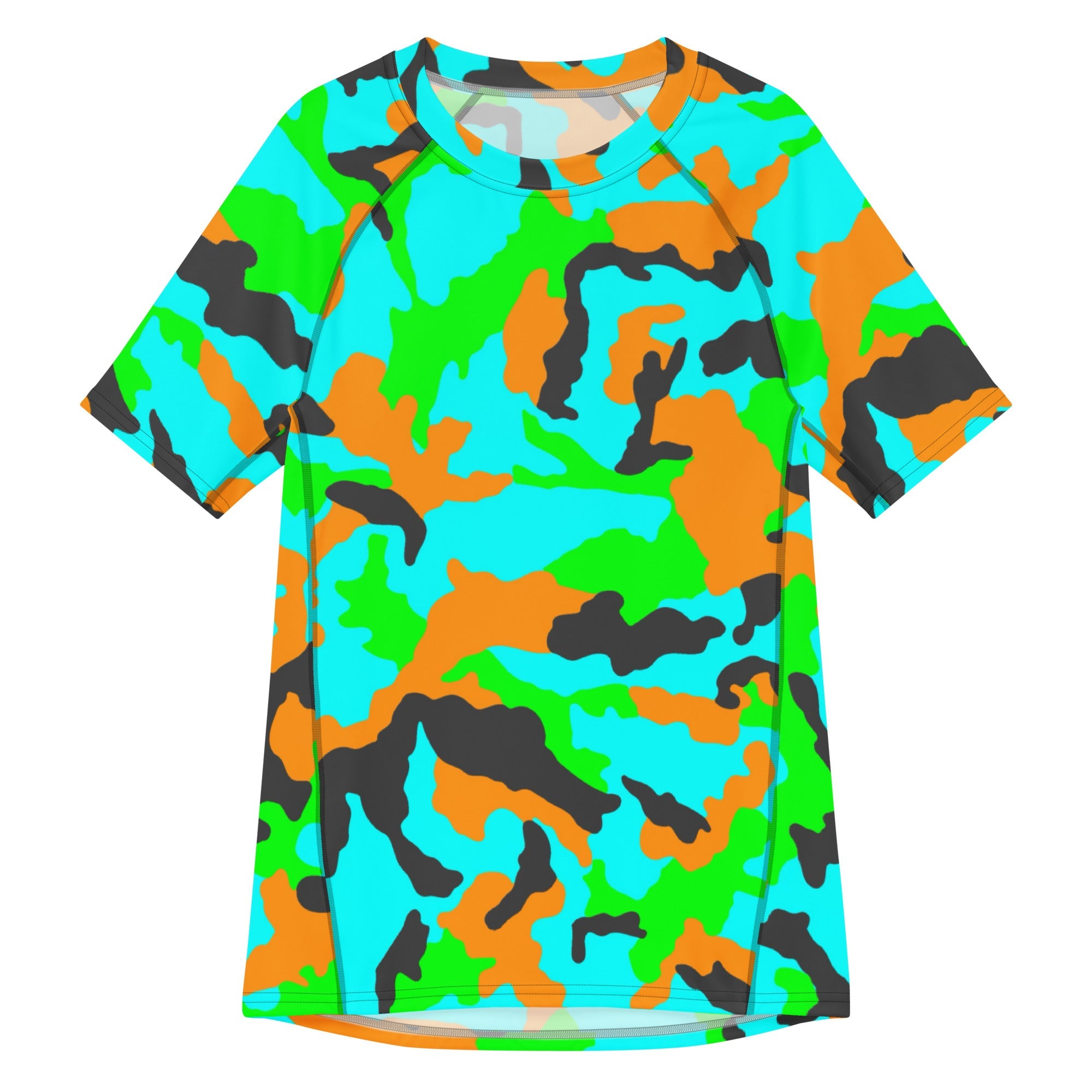 CAMO HQ - Irish DPM Intrepid CAMO Mens Short-Sleeve Rash Guard ...
