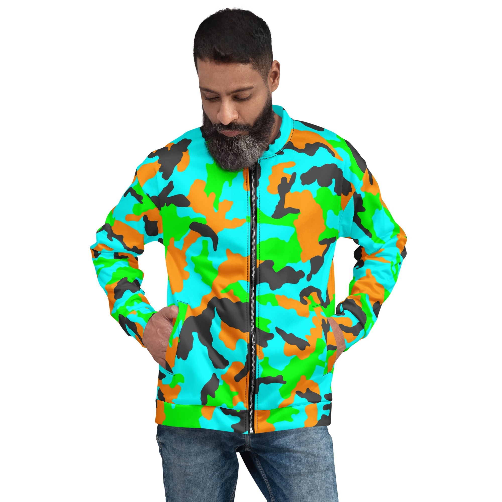 CAMO HQ - Irish DPM Intrepid CAMO Unisex Bomber Jacket - Worldwide Shipping