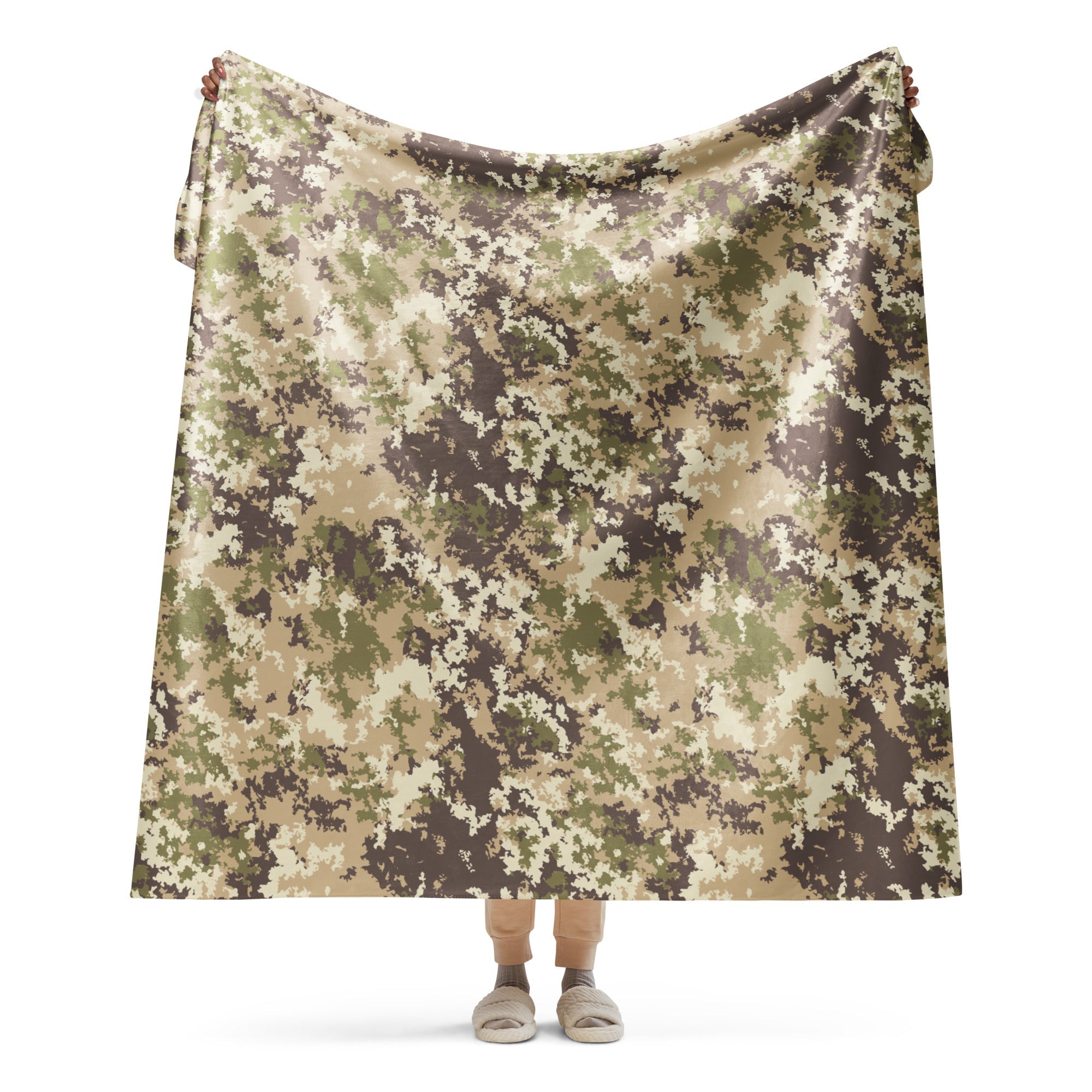 CAMO HQ - Italian Mimetico Vegetata Multiland CAMO Sherpa blanket ...