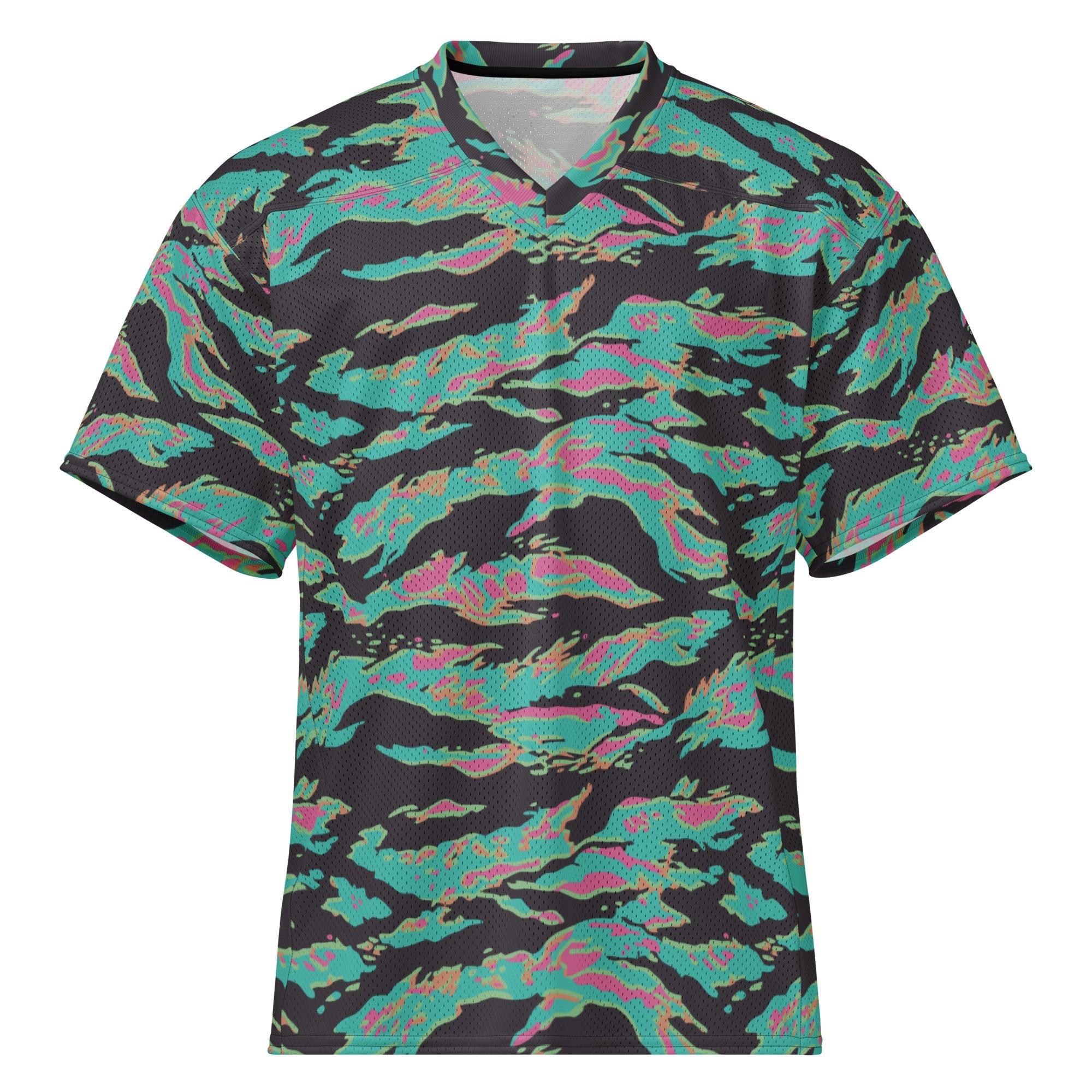 CAMO HQ - Miami Tiger Stripe CAMO Unisex American Football Jersey ...