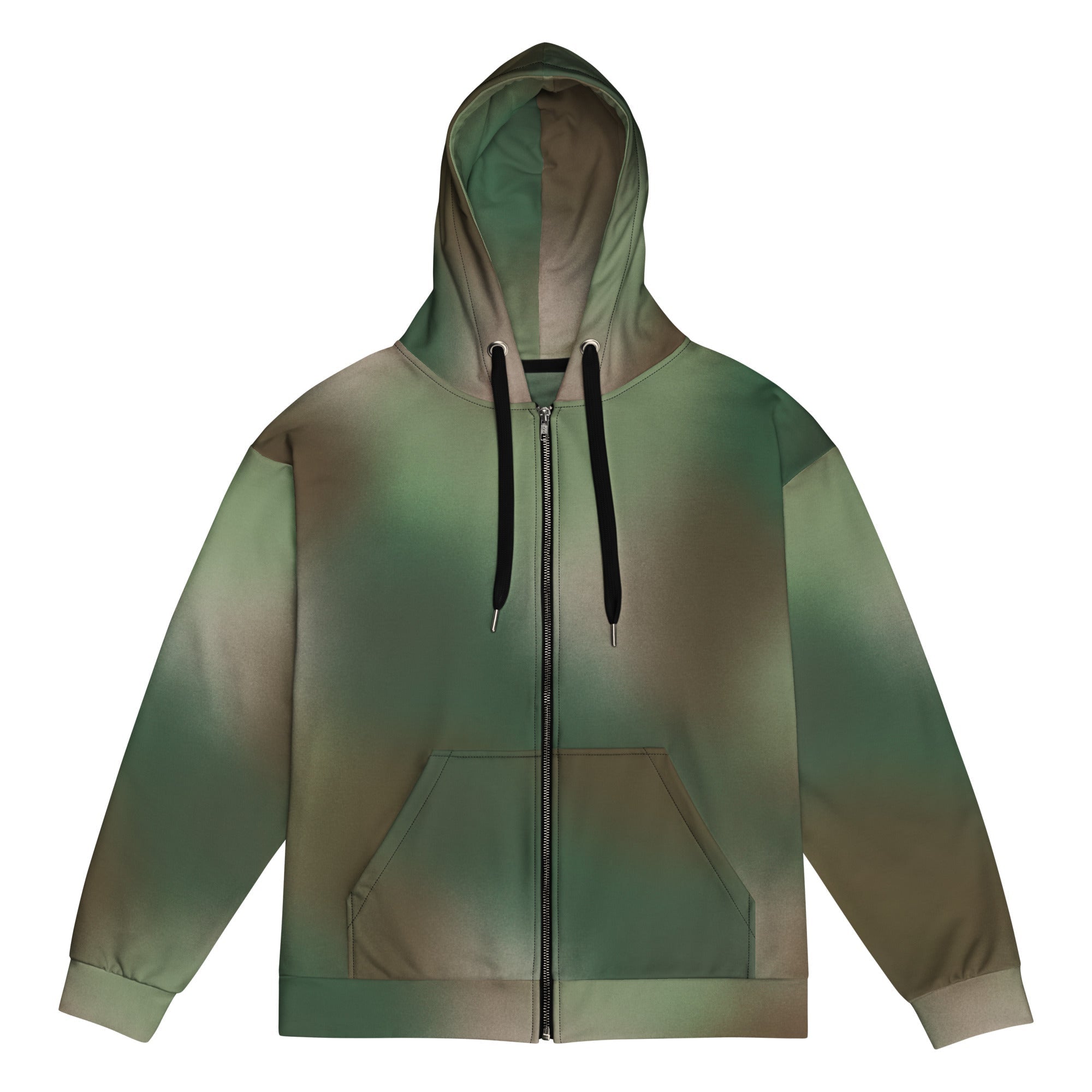 CAMO HQ - Rebel Endor Woodland CAMO Unisex Zip Hoodie - Worldwide Shipping
