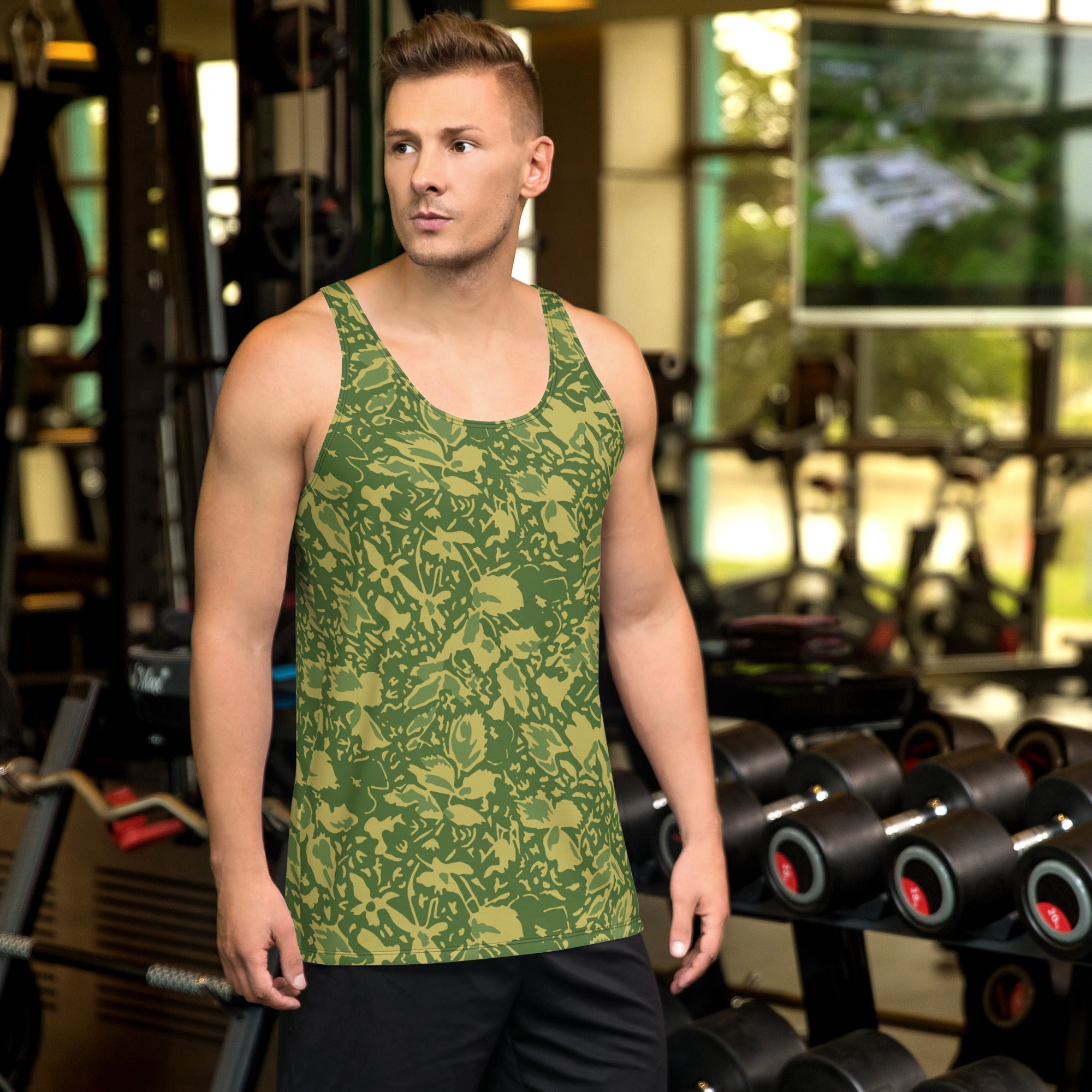 CAMO HQ - Romanian Soviet 1990 Leaf Spring CAMO Unisex Tank Top ...