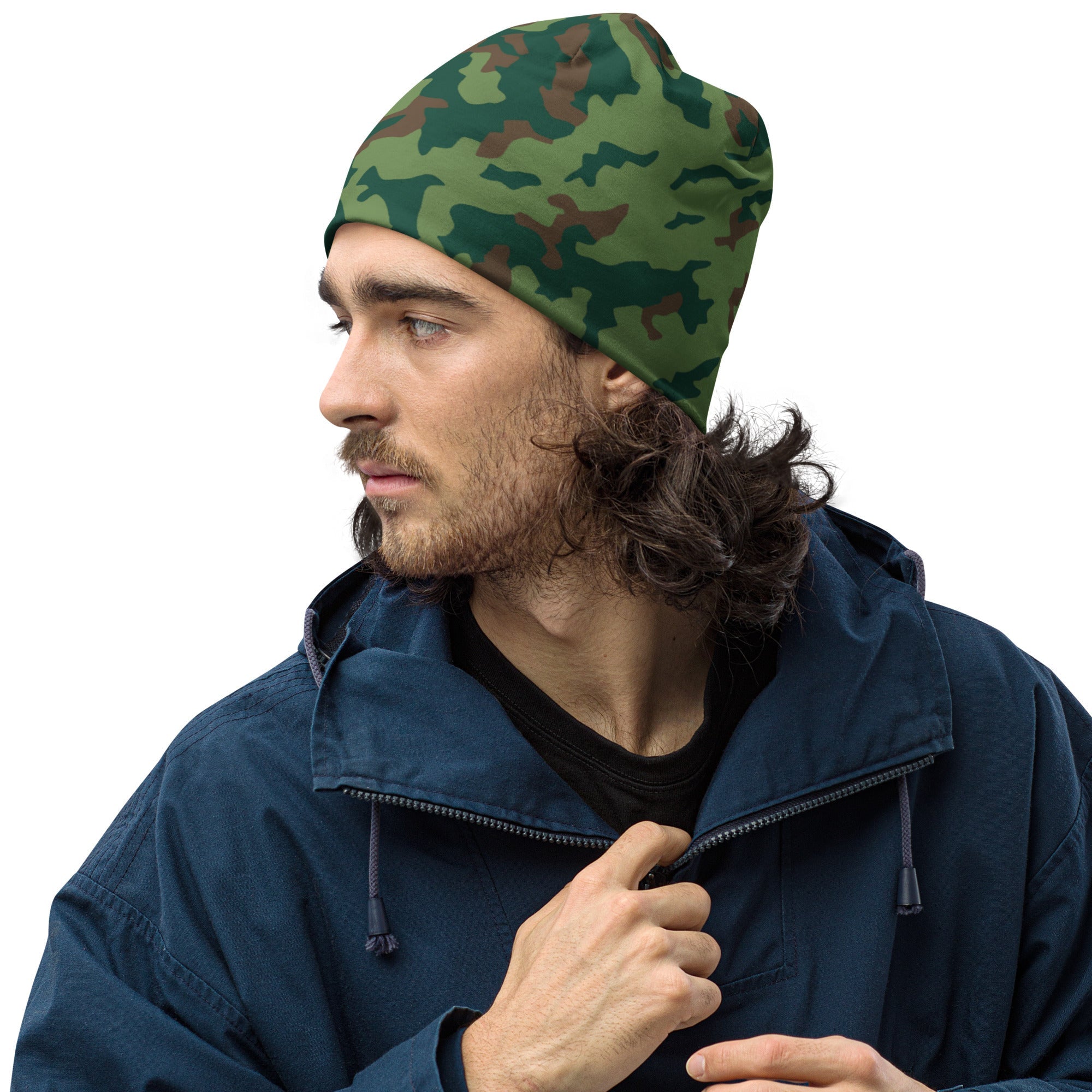 CAMO HQ - Russian Barvikha Spring CAMO Beanie - Worldwide Shipping