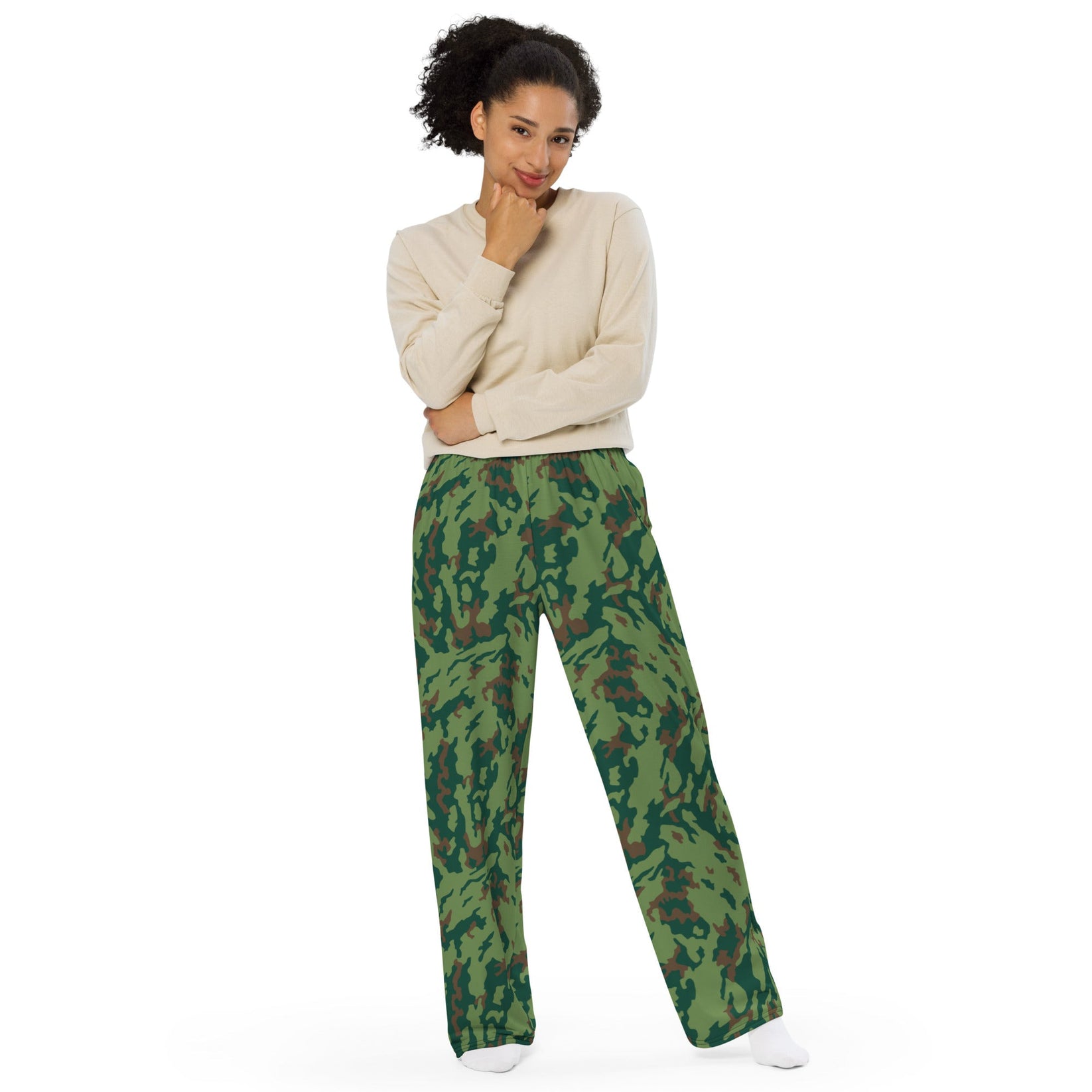 CAMO HQ - Russian Barvikha Spring CAMO Unisex Wide-leg Pants ...