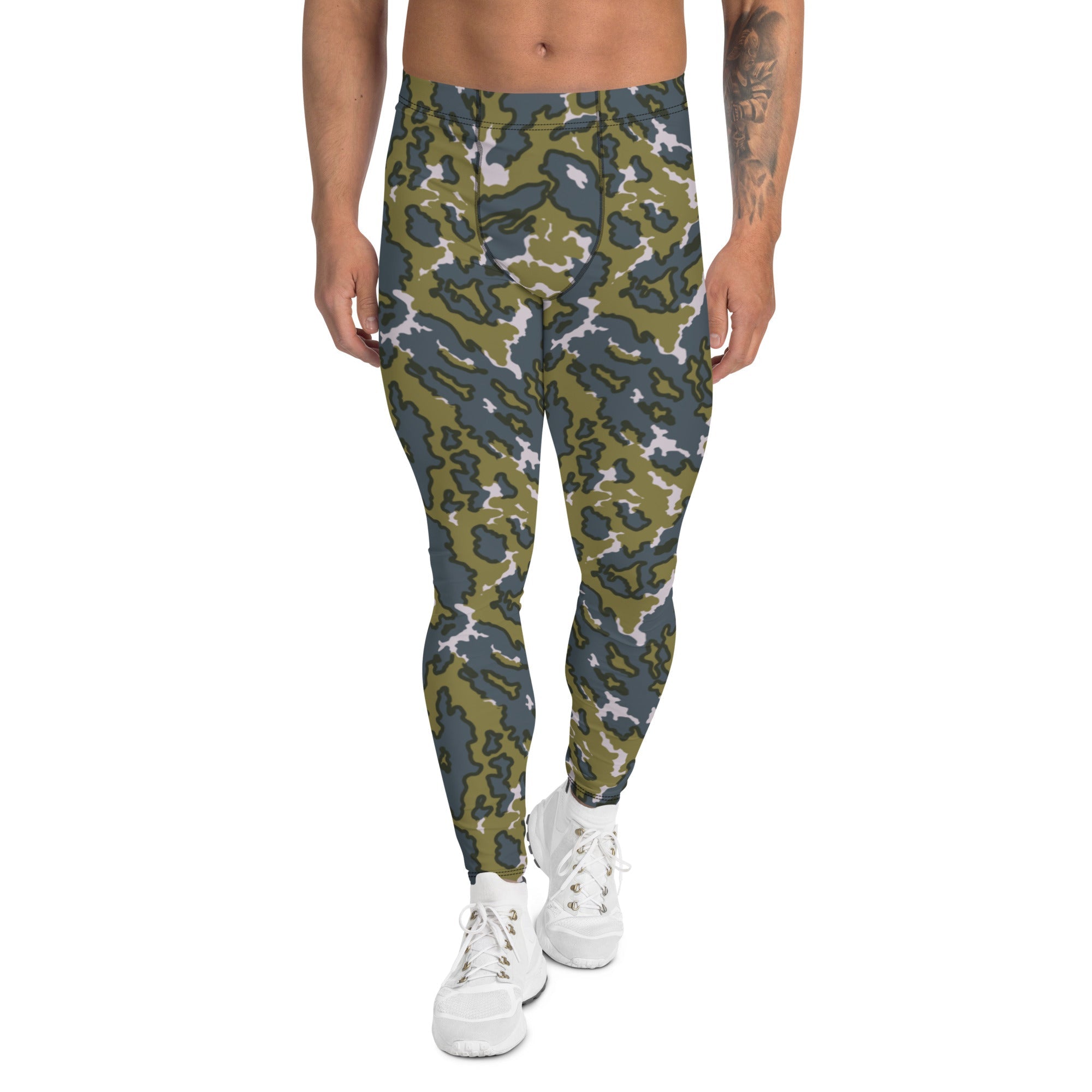 CAMO HQ - Russian Barvikha Tundra CAMO Mens Leggings - Worldwide Shipping