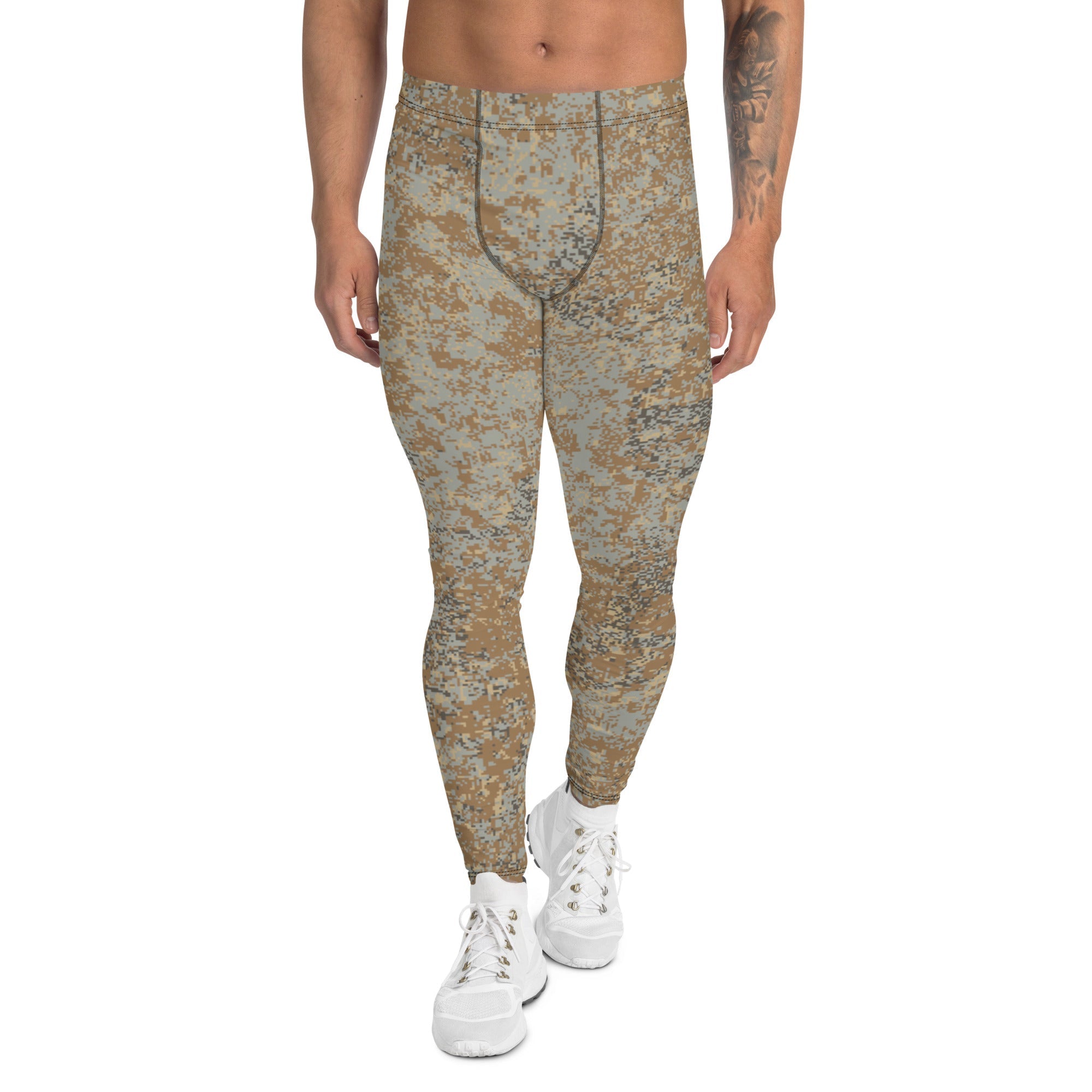CAMO HQ - Russian Digital EMR Desert CAMO Mens Leggings - Worldwide ...