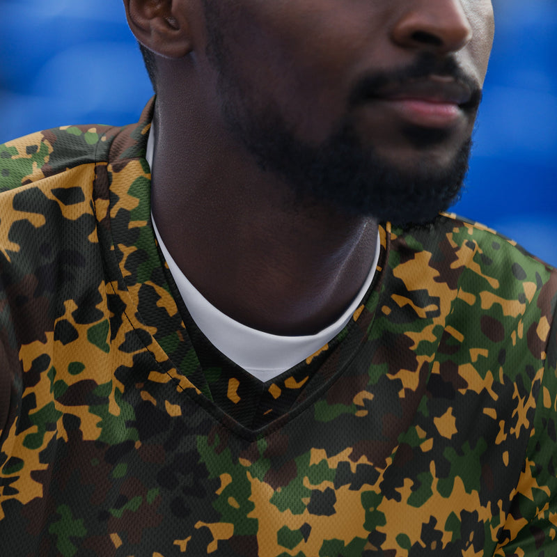 CAMO HQ - Russian IZLOM Fracture Woodland CAMO unisex sports jersey ...