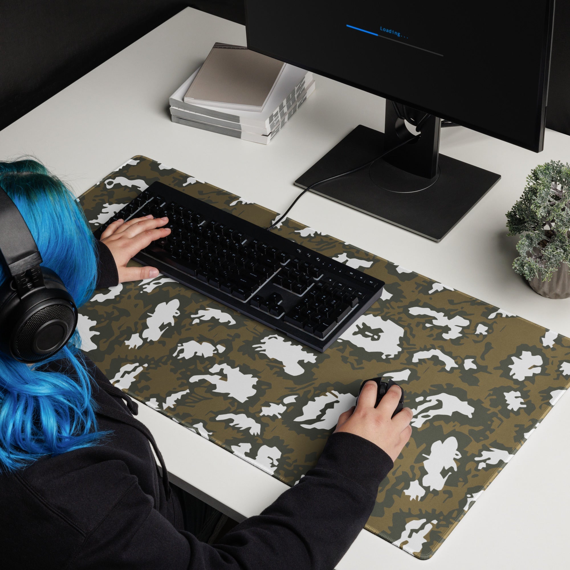 CAMO HQ - Russian KLMK Red Dawn BROWN Movie CAMO Universal Large Desk ...