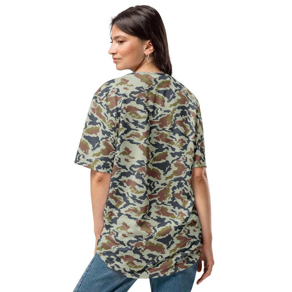 CAMO HQ - Russian KLMK Spetsnaz Tundra CAMO Unisex Baseball Jersey ...
