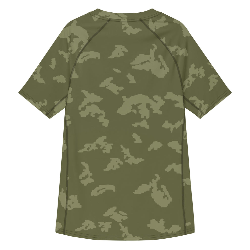 CAMO HQ - Russian KLMK Sunray Olive Drab CAMO Mens Short-Sleeve Rash ...