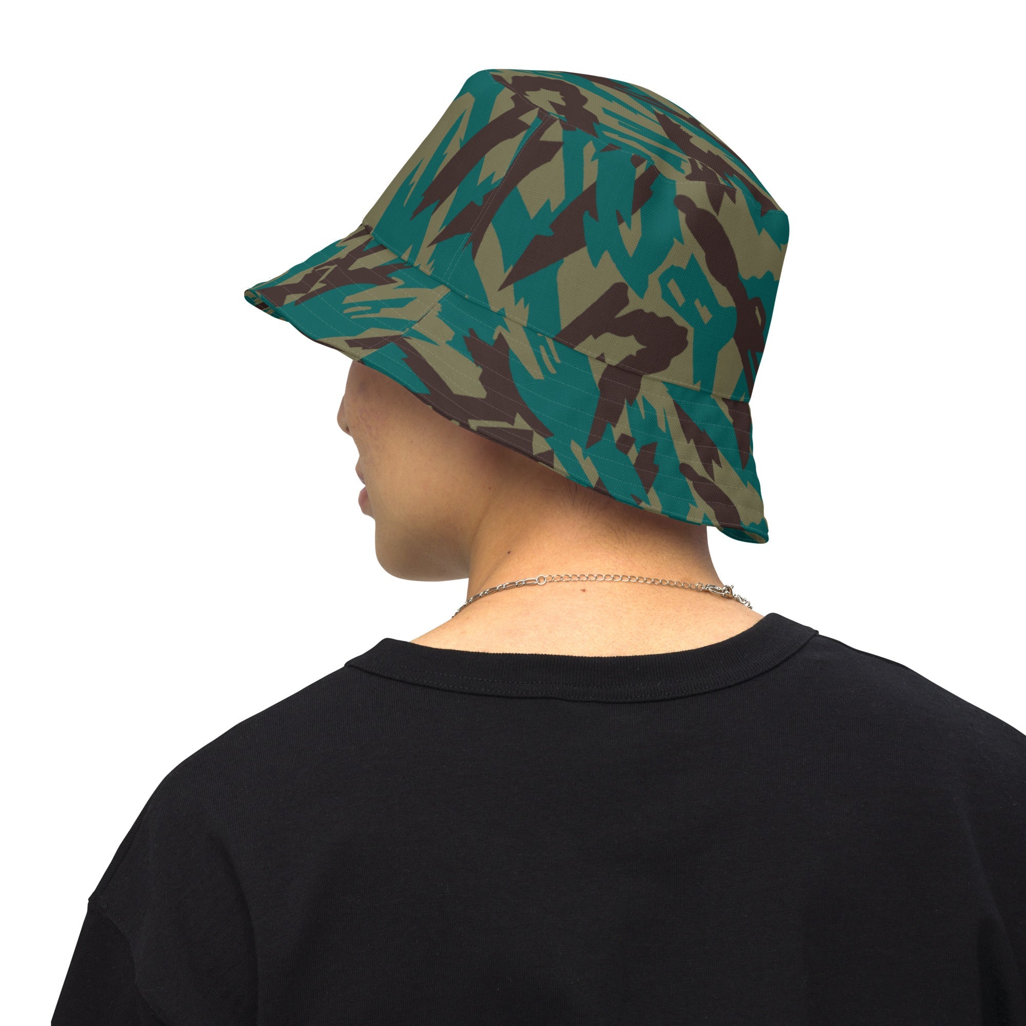 CAMO HQ - Russian Podlesok Tropical CAMO Reversible bucket hat ...