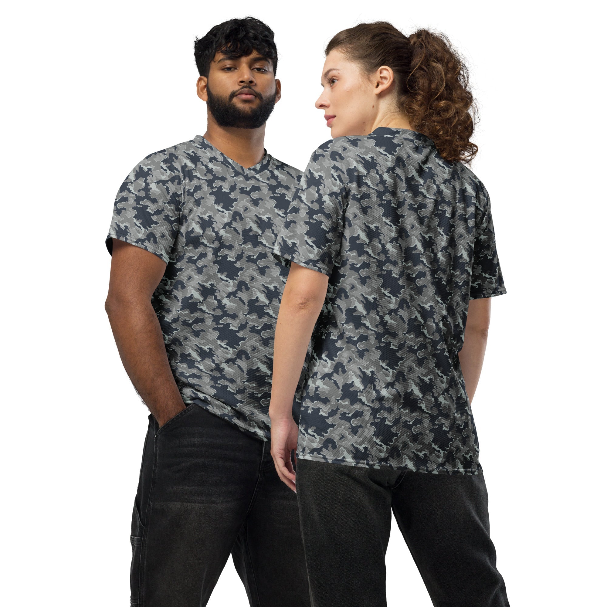 CAMO HQ Russian SMK Melted Snow CAMO unisex sports jersey Worldwide ...