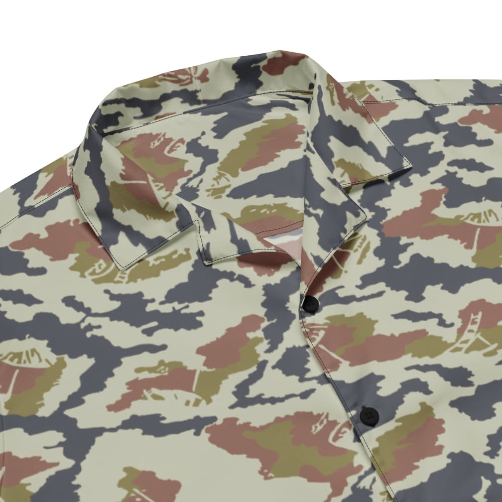 CAMO HQ - Russian Soviet Spetsnaz KLMK Tundra CAMO Unisex button shirt