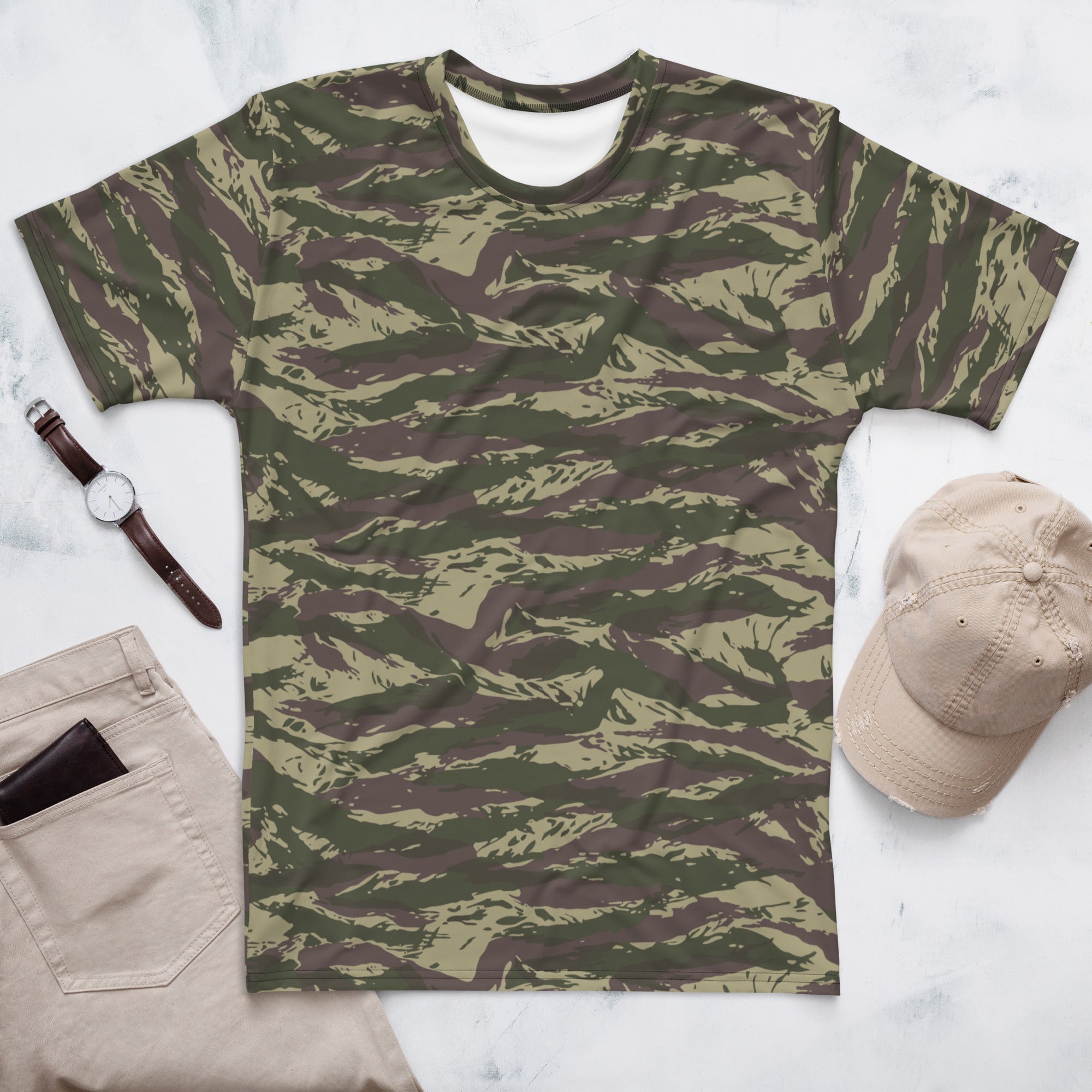 CAMO HQ - Serbian Lizard Arkan CAMO Mens T-Shirt - Worldwide Shipping