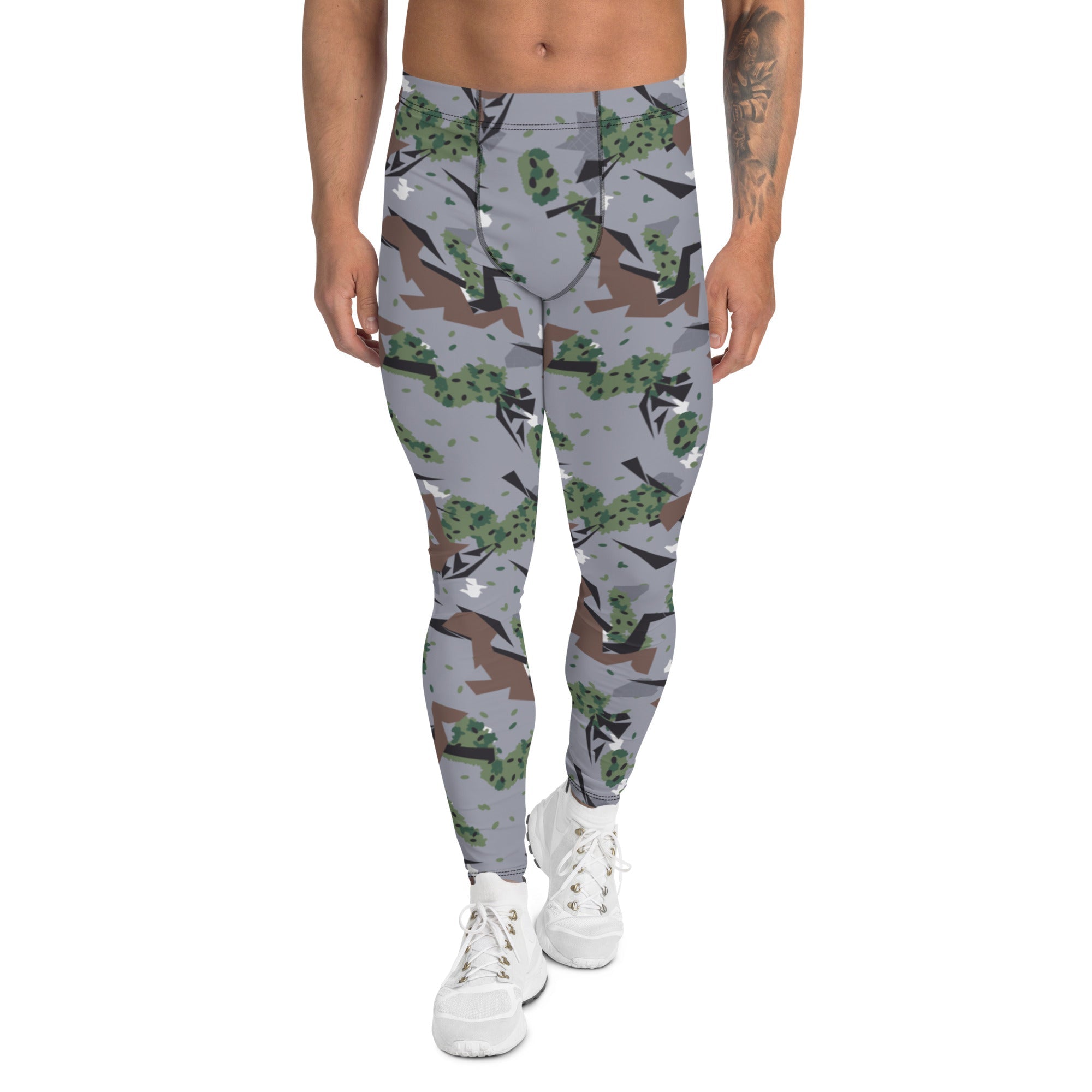 CAMO HQ - Serbian Montenegro Karst Mountain CAMO Mens Leggings ...