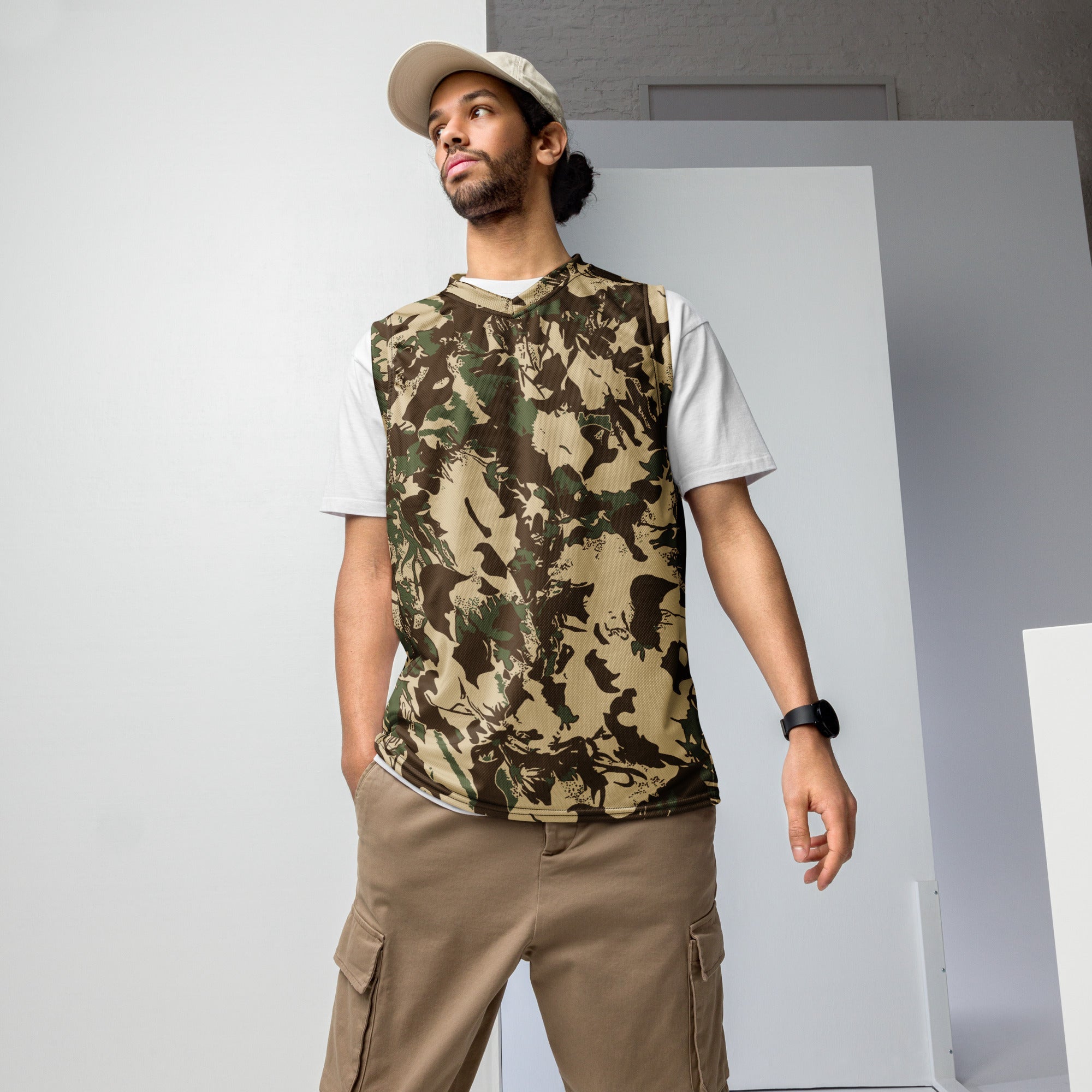 CAMO HQ - South African KOEVOET Police CAMO Unisex Basketball Jersey ...