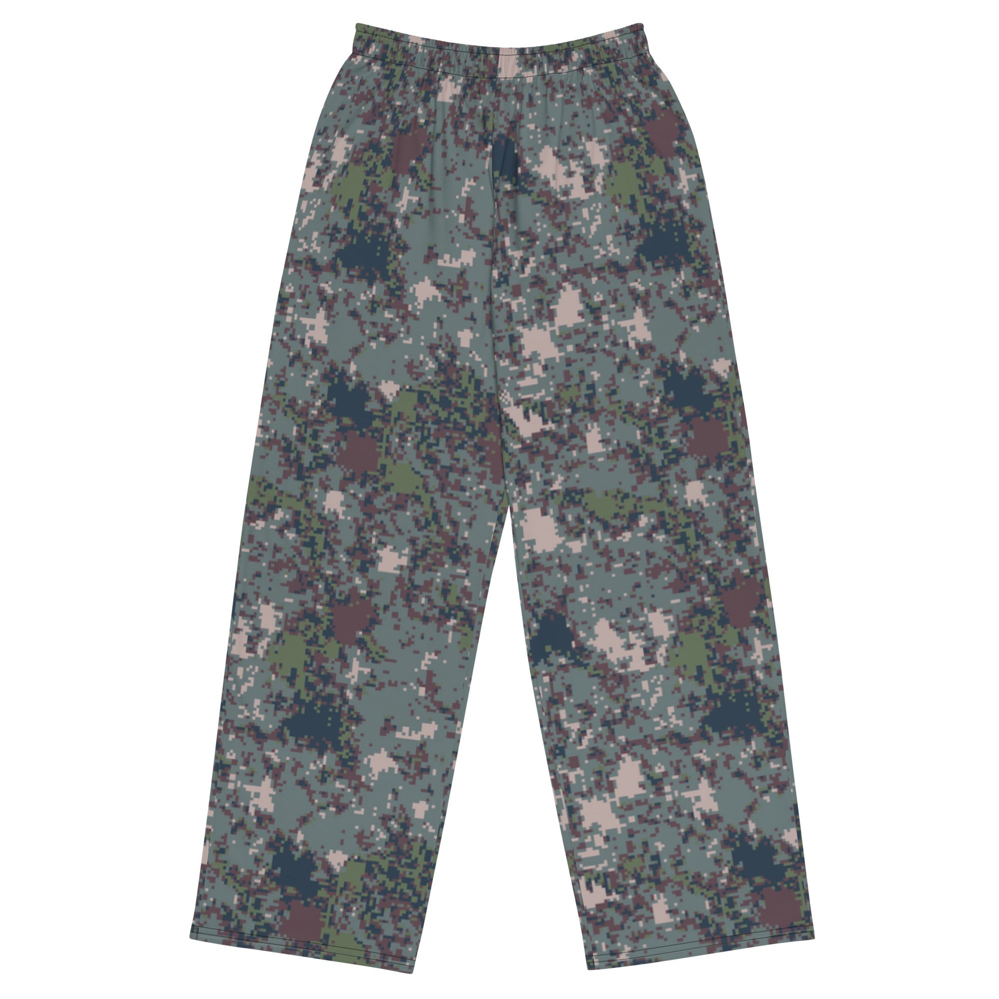 CAMO HQ - South Korean ROK Digital Granite CAMO Unisex Wide-Leg Leisure ...