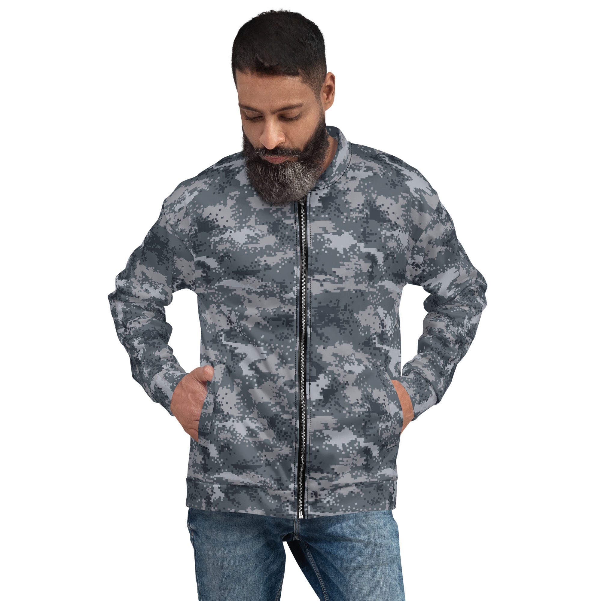 CAMO HQ South Korean ROK Digital Salvage & Rescue CAMO Unisex Bomber ...