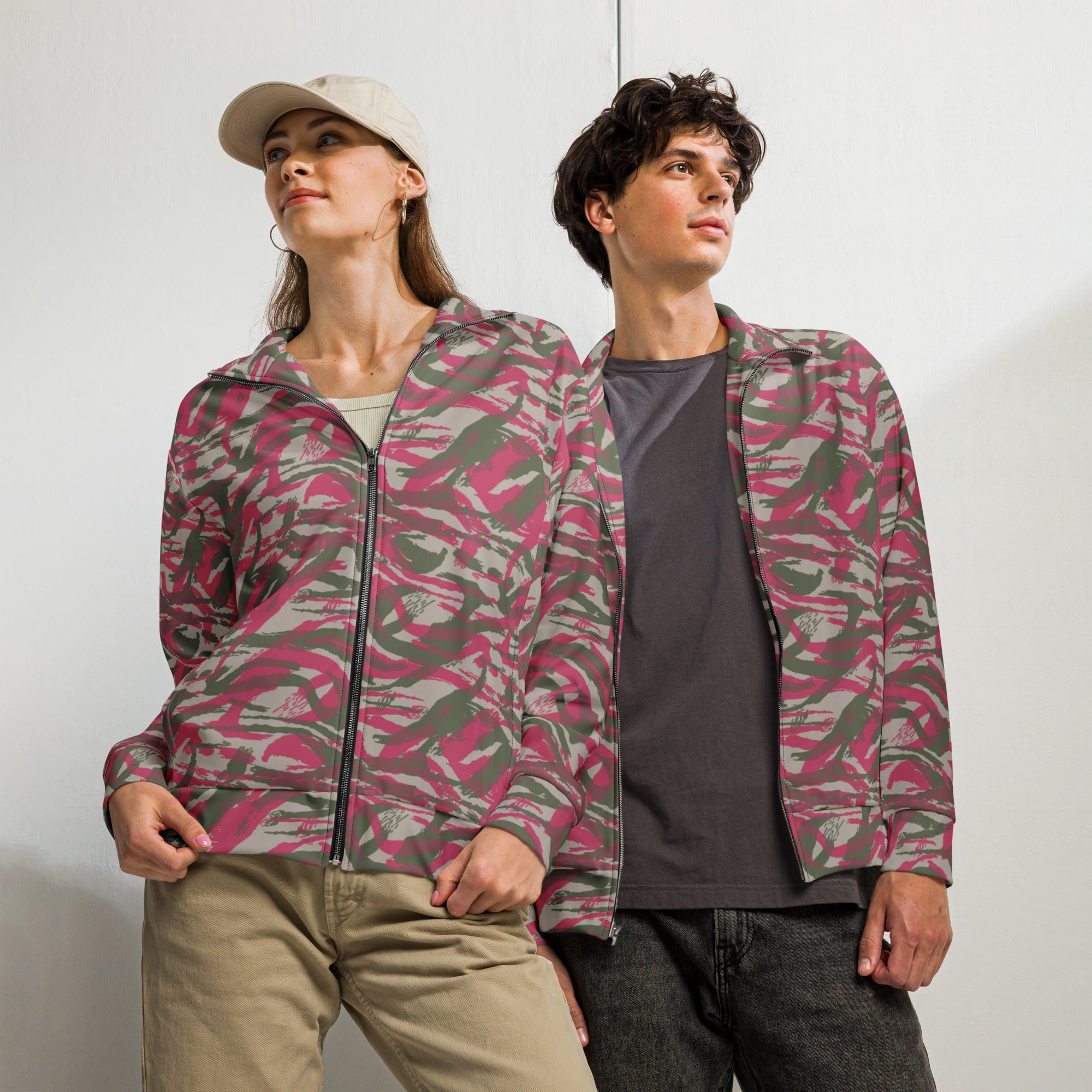 CAMO HQ - Syrian Lizard Red CAMO Unisex Track Jacket - Worldwide Shipping