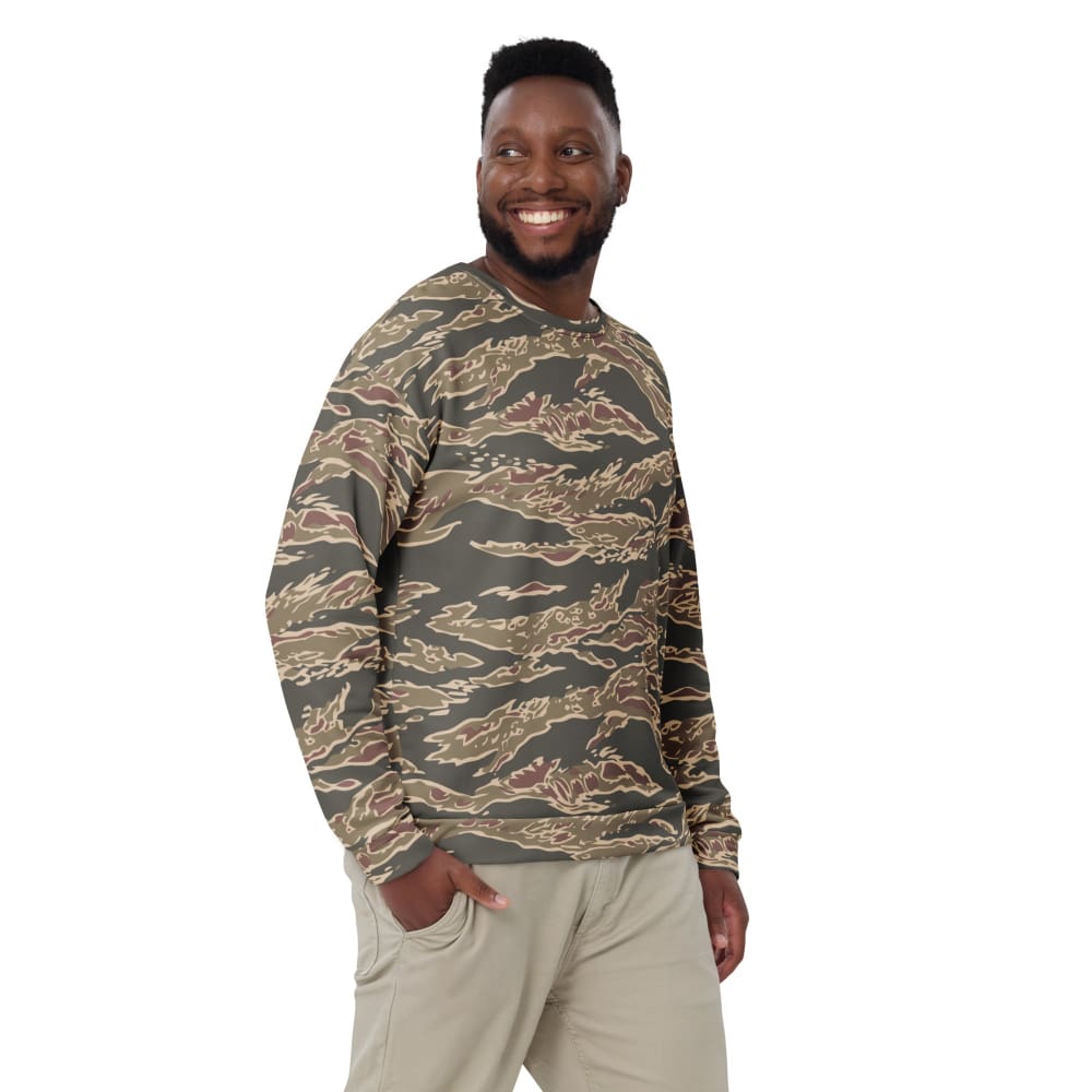 CAMO HQ - Taiwan Special Forces Red Tiger Stripe CAMO Unisex Sweatshirt